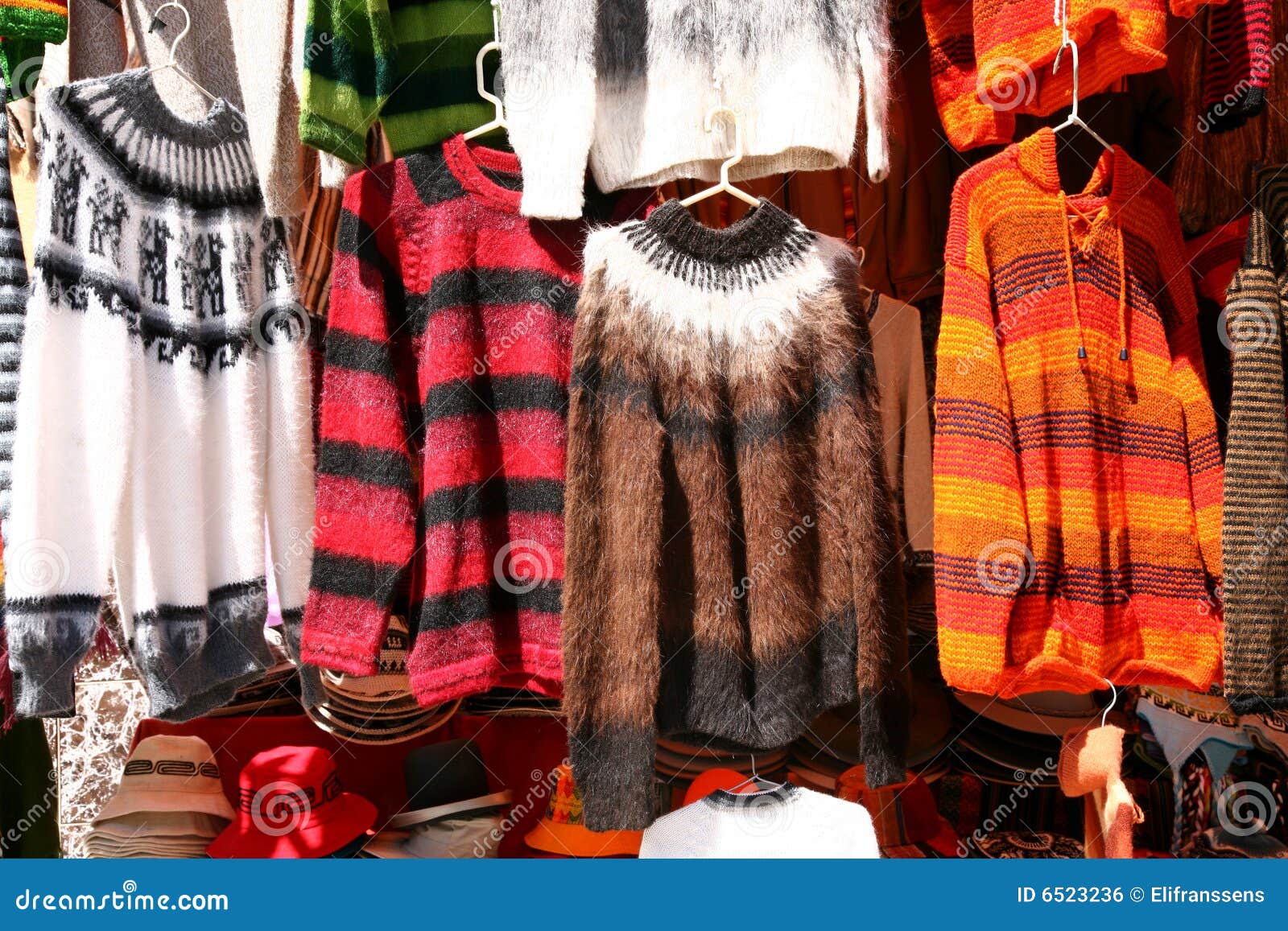 Bolivian wool-wear stock photo. Image of winter, clothes - 6523236