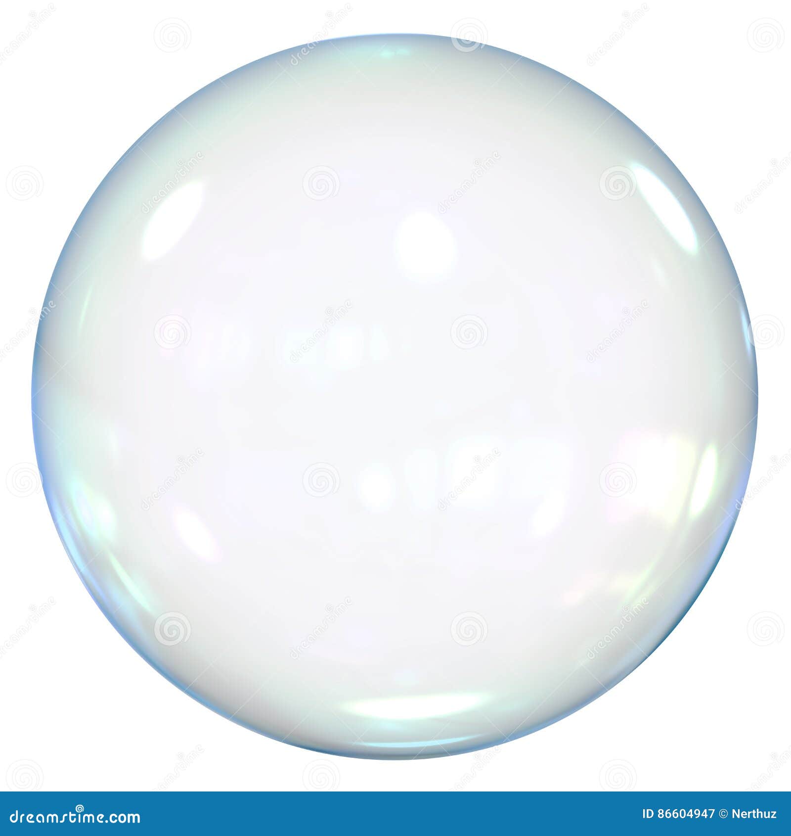 Bolla di sapone isolata illustrazione di stock. Illustrazione di ...