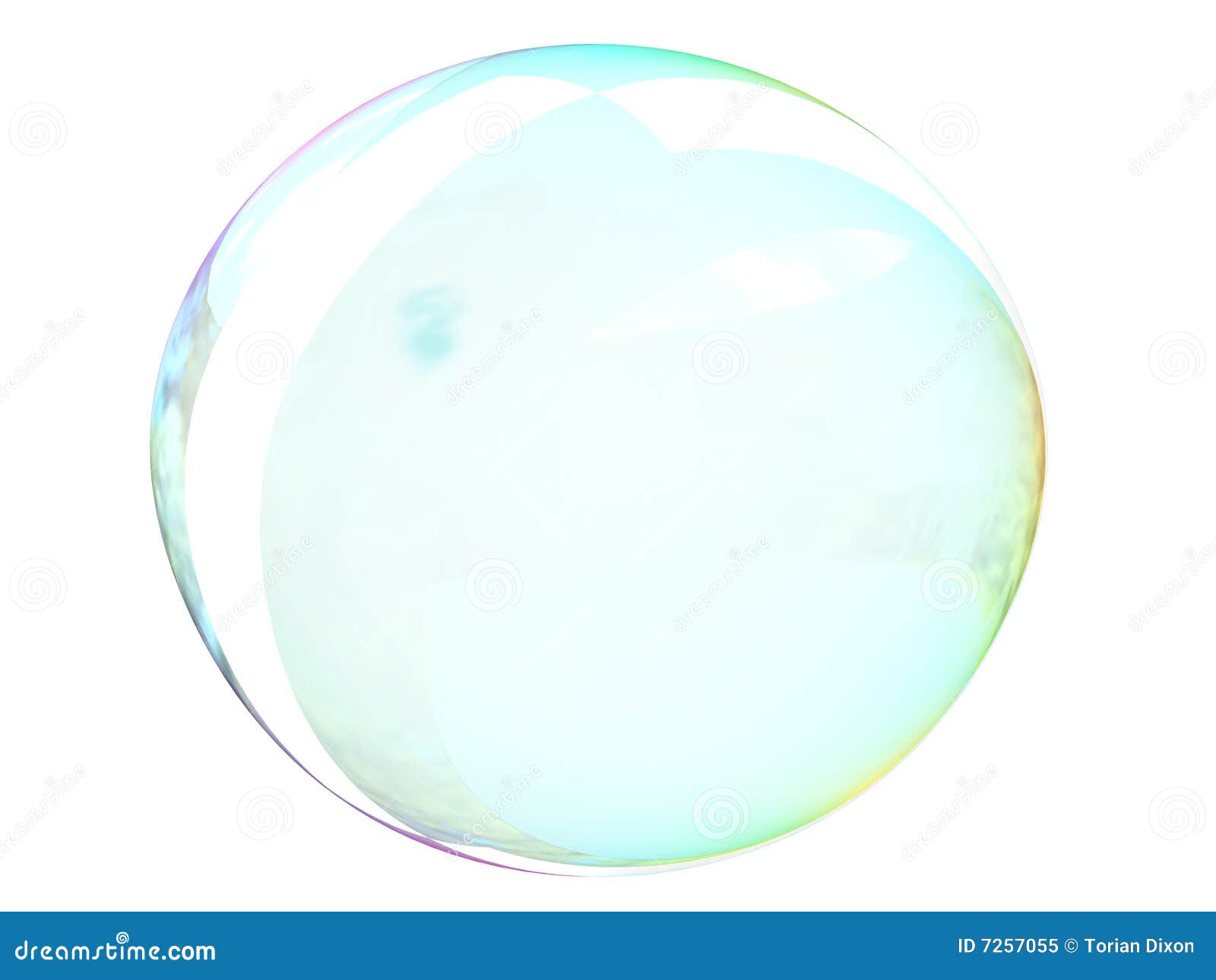 Bolla su bianco illustrazione di stock. Illustrazione di bolla - 7257055