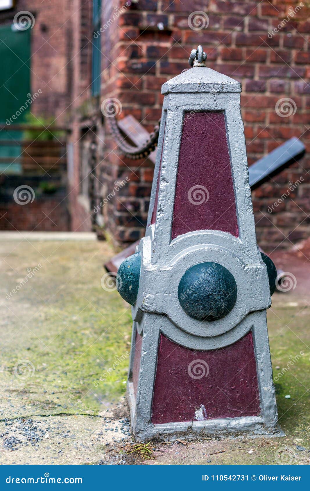 Bollard historic stock image. Image of historic, decoration - 110542731