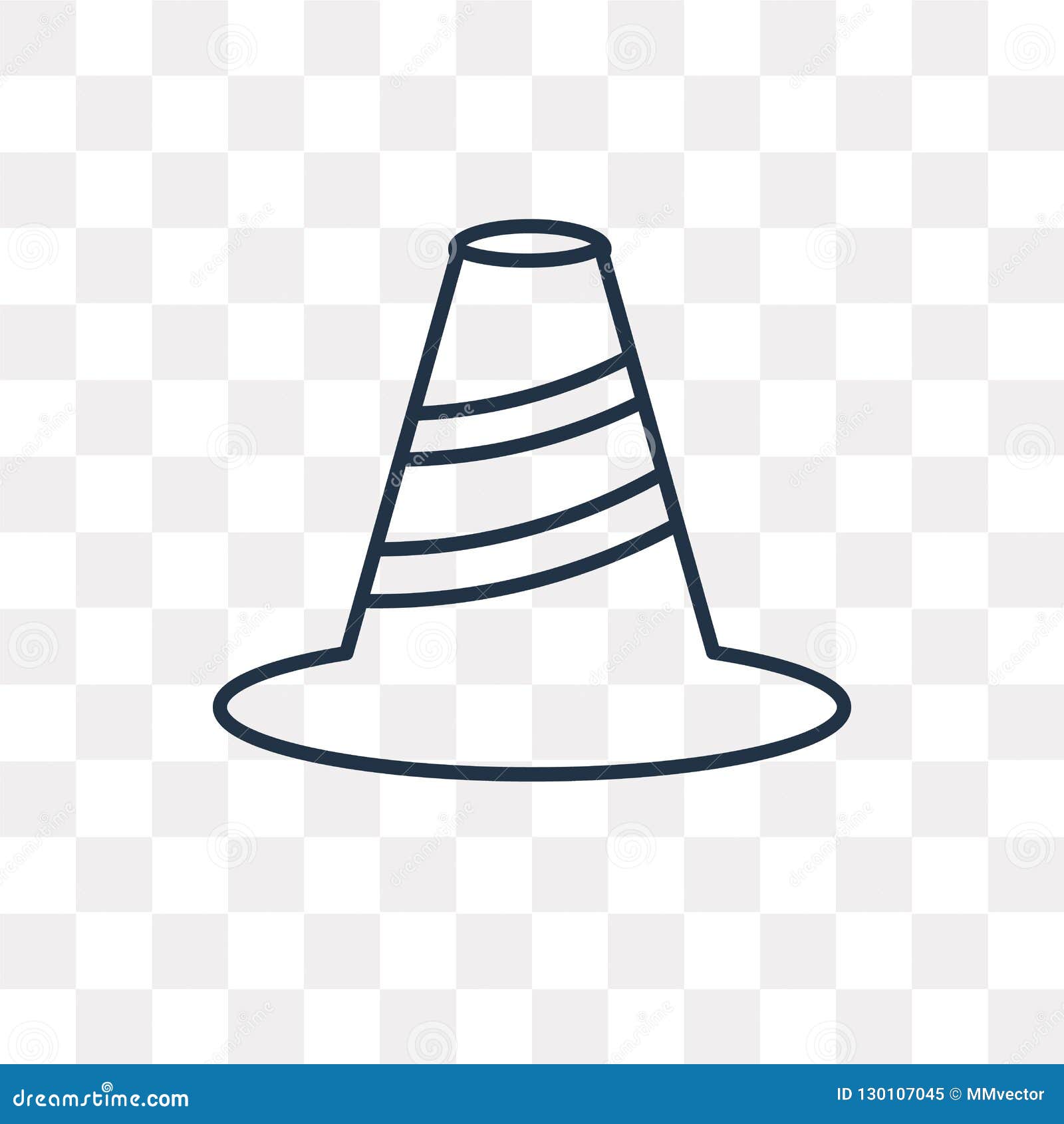 Linear Bollard Icon From Alert Outline Collection. Thin Line Bollard ...