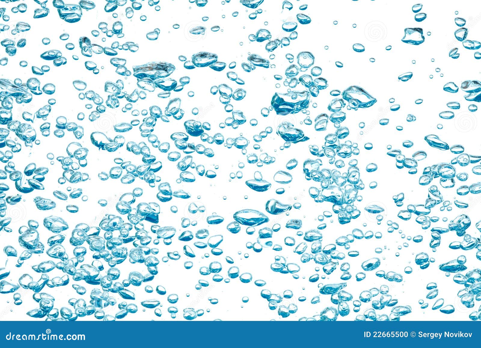 Bolle di aria in acqua fotografia stock. Immagine di pulito - 22665500