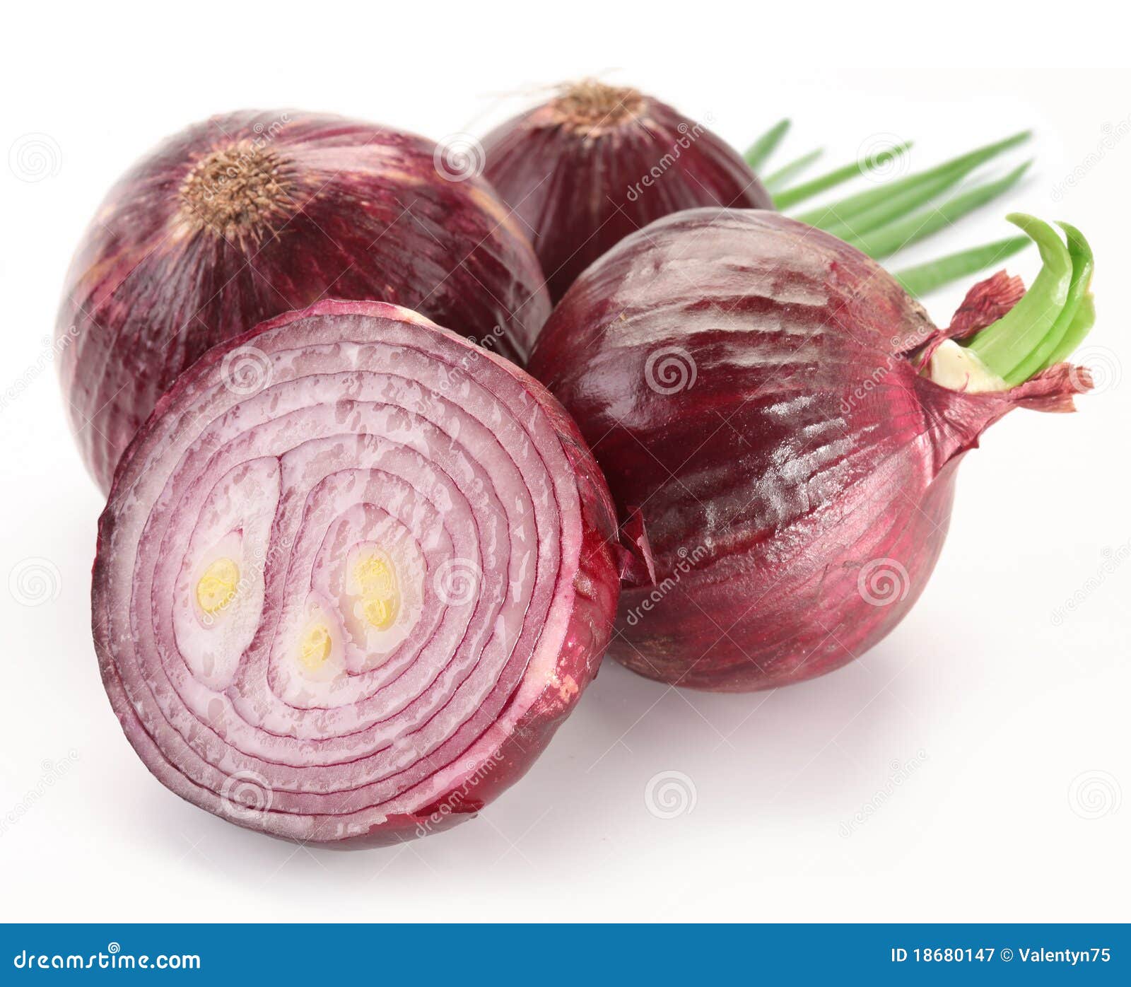 Bollen Van Rode Ui Met Groene Bladeren Stock Afbeelding - Image of rood ...