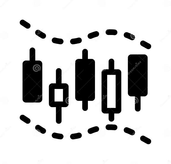 Bollinger Bands Icon Illustration Stock Vector - Illustration of growth ...