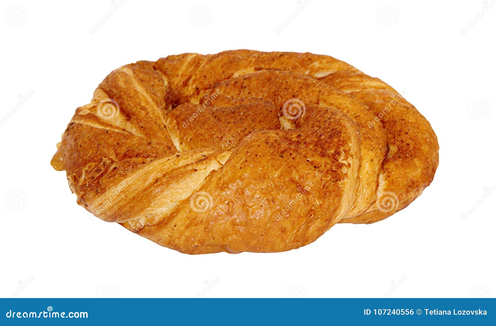 Bollo Aislado En El Fondo Blanco Foto de archivo - Imagen de alimento ...