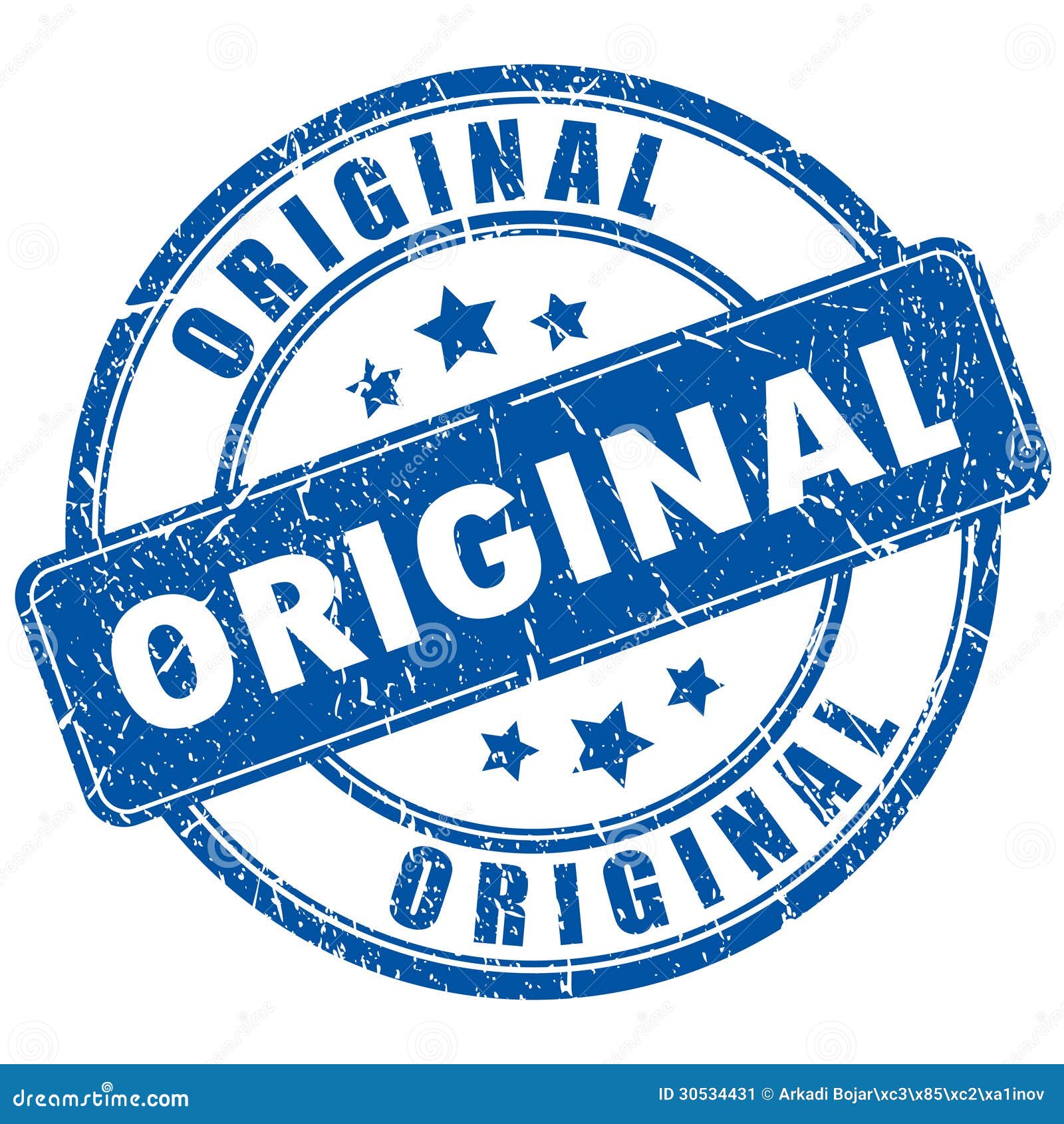 Bollo originale di vettore illustrazione vettoriale. Illustrazione di ...