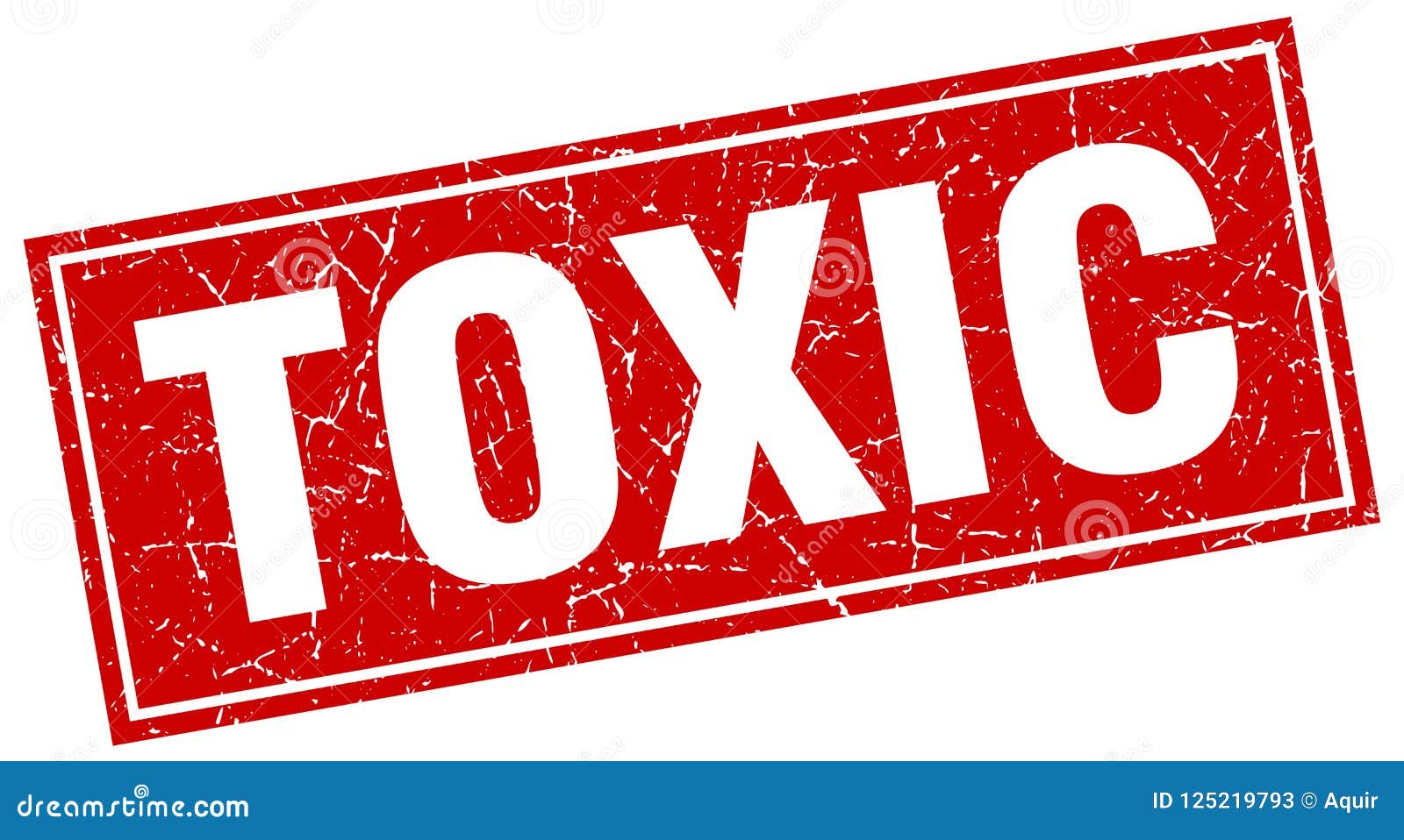 Bollo tossico illustrazione vettoriale. Illustrazione di gomma - 125219793