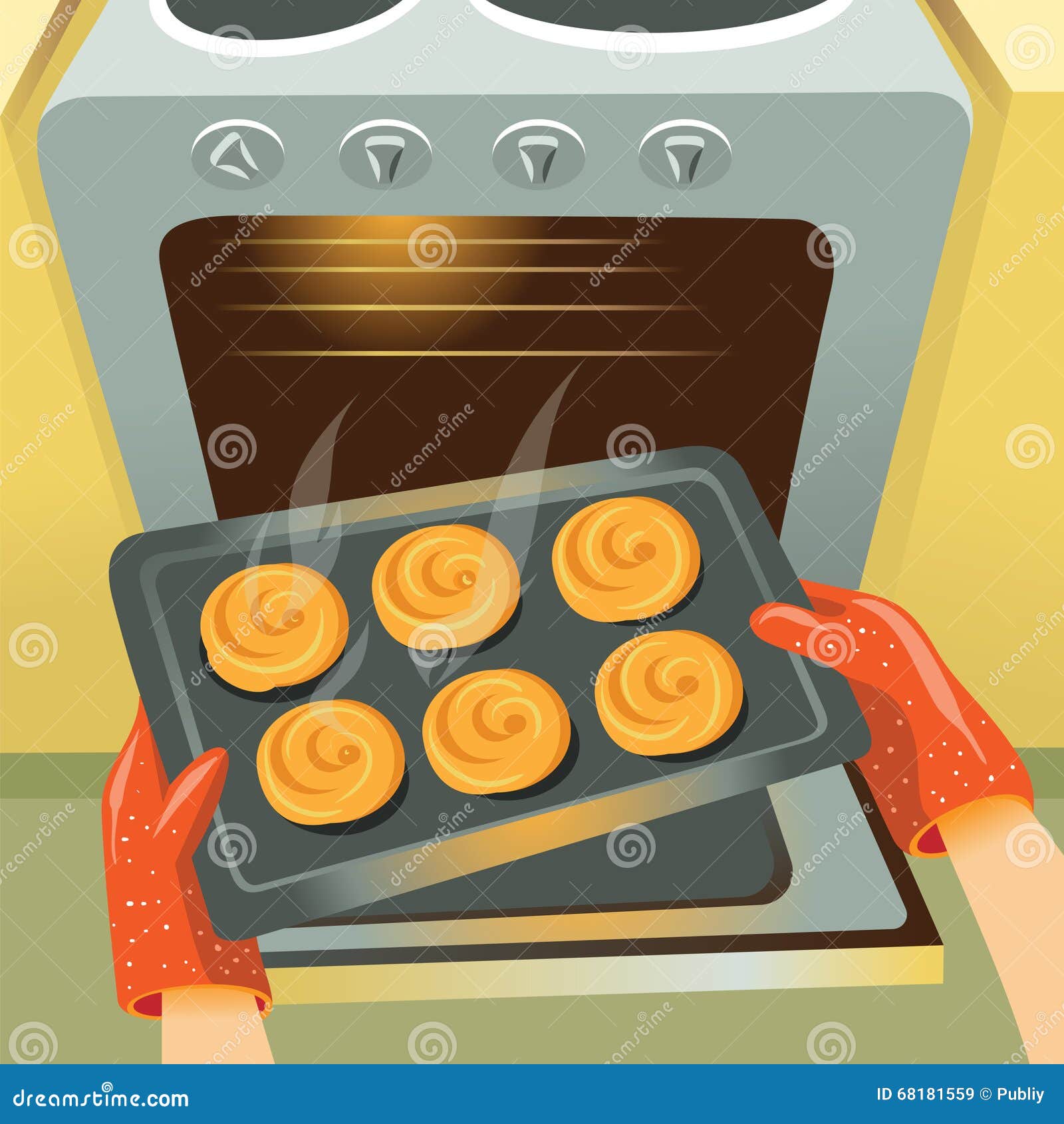 Bollos Ilustraciones Stock, Vectores, Y Clipart – (2,142 Ilustraciones ...