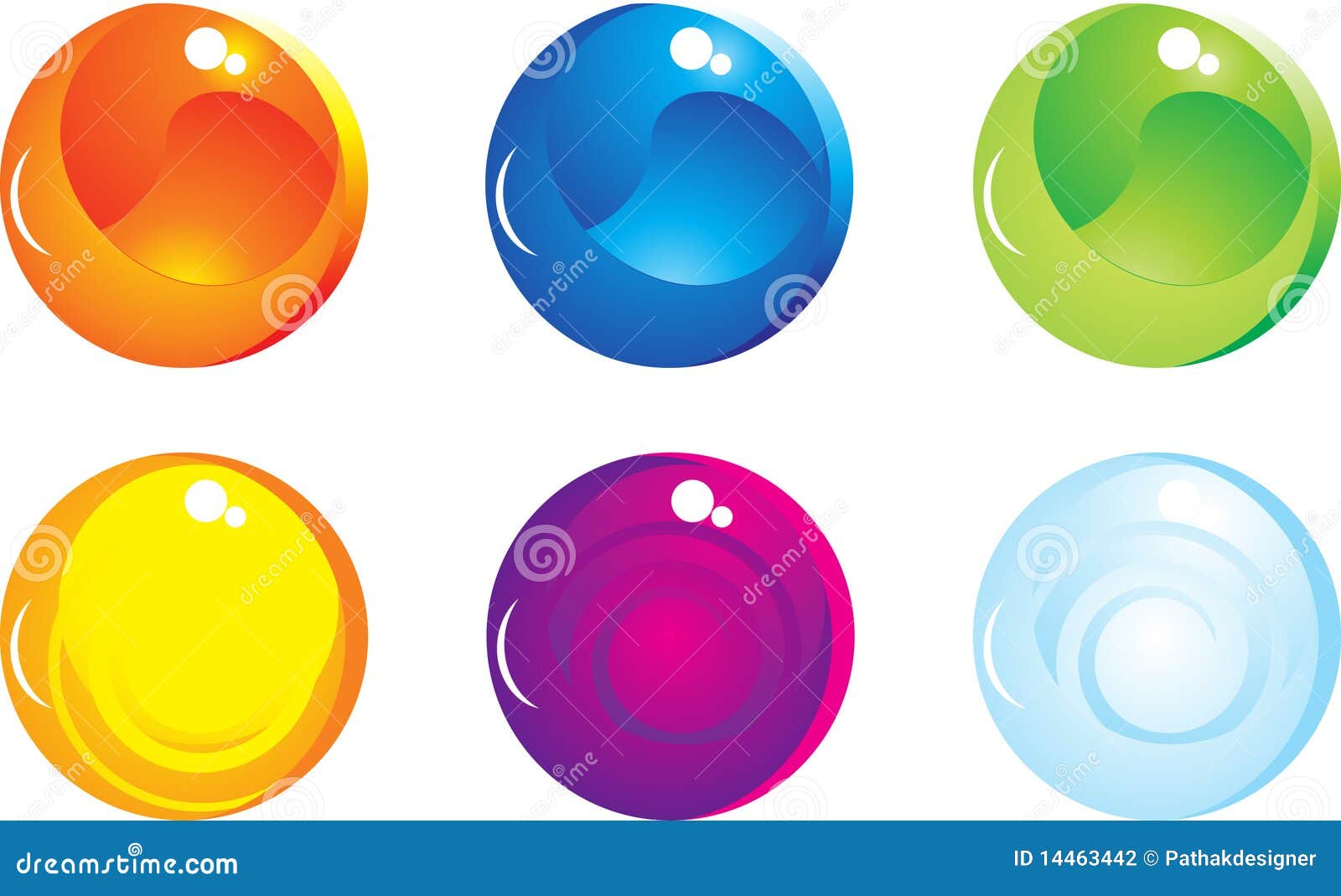 Bolls with Glossy Concept 1 Stock Vector - Illustration of shiny ...