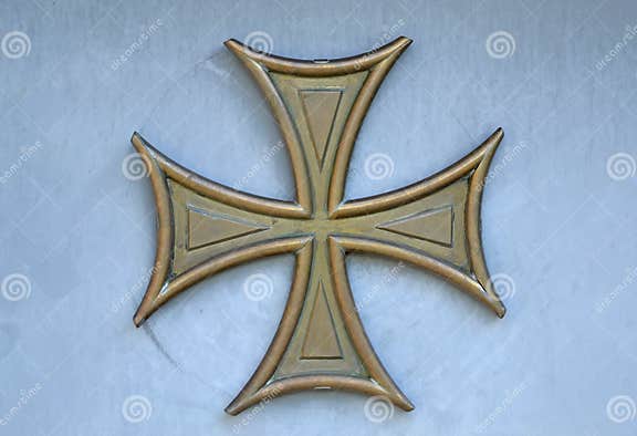 Bolnisi gilded cross stock image. Image of century, shape - 56461467