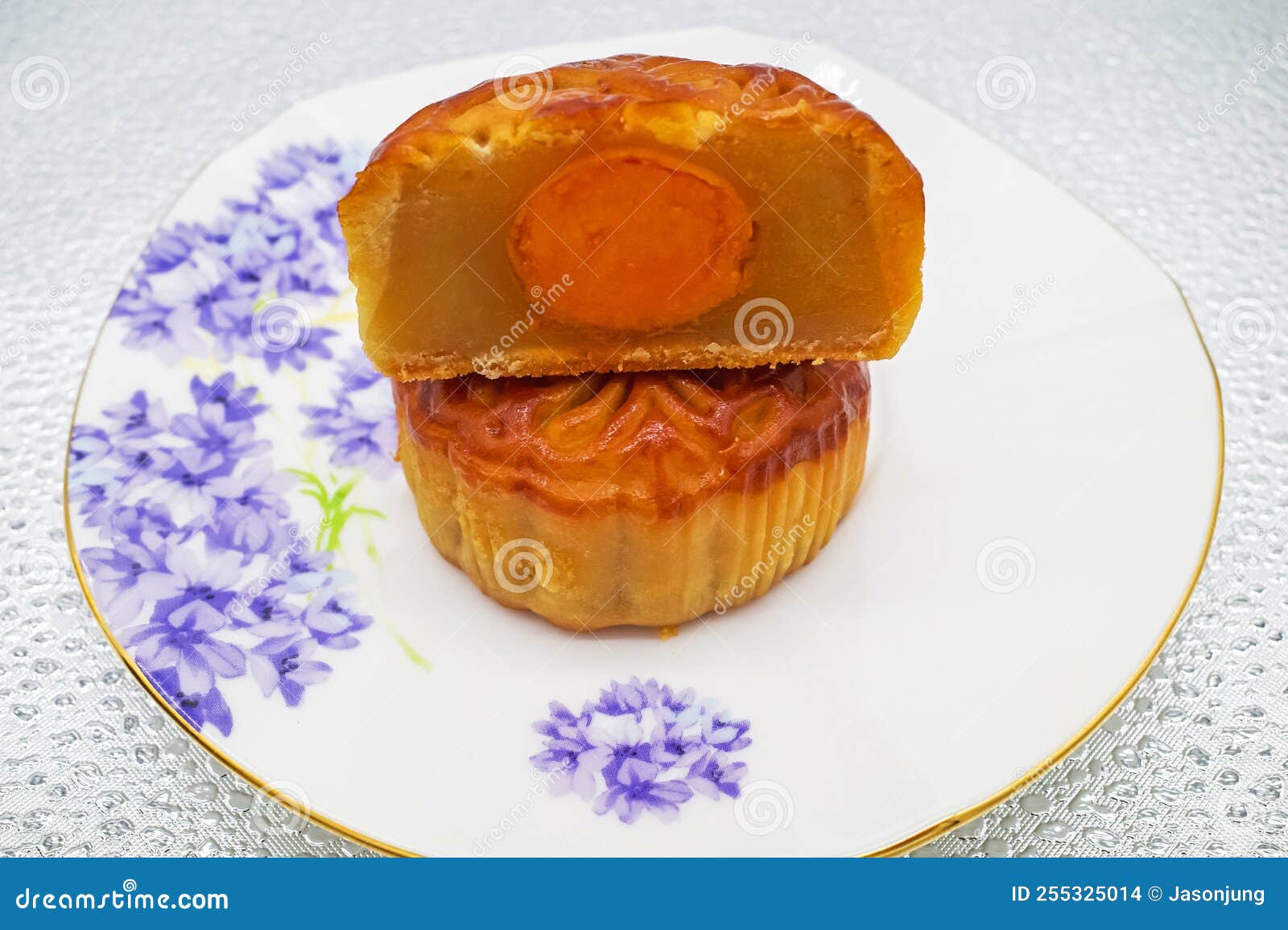 Bolo Tradicional De Lua De Comida No Festival Foto de Stock - Imagem de ...
