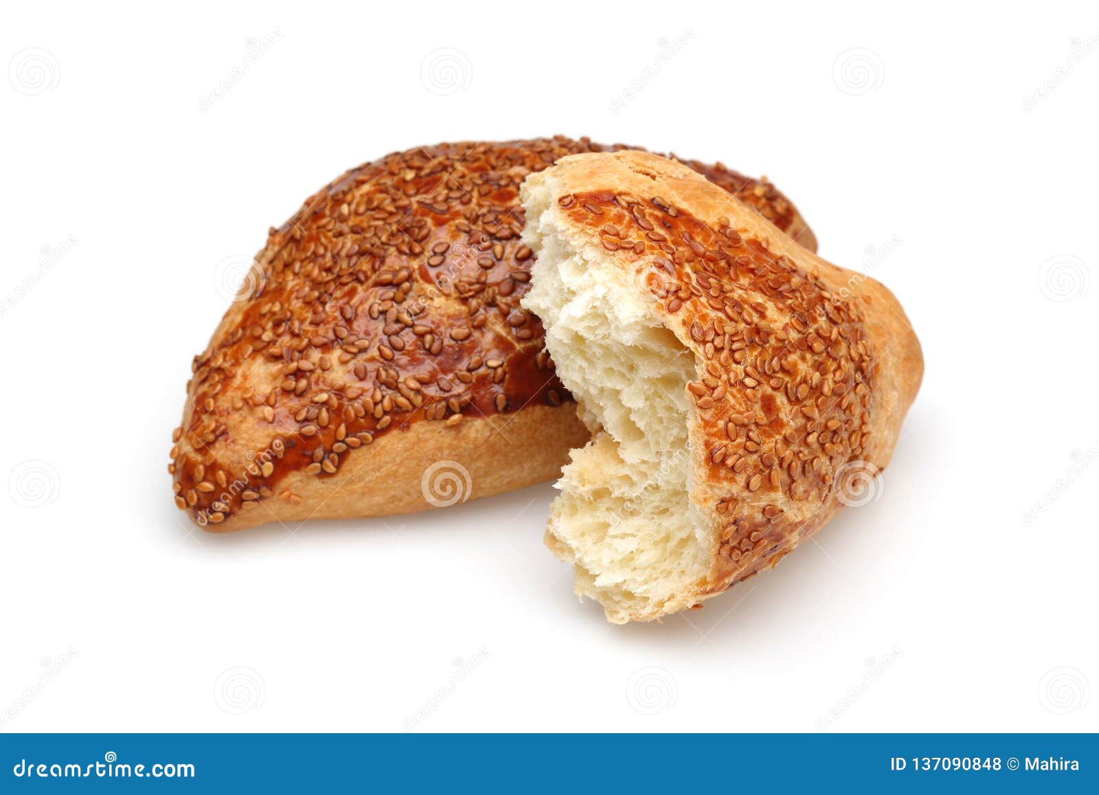 Bolo Turco, Pogaca, No Fundo Branco Foto de Stock - Imagem de massa ...