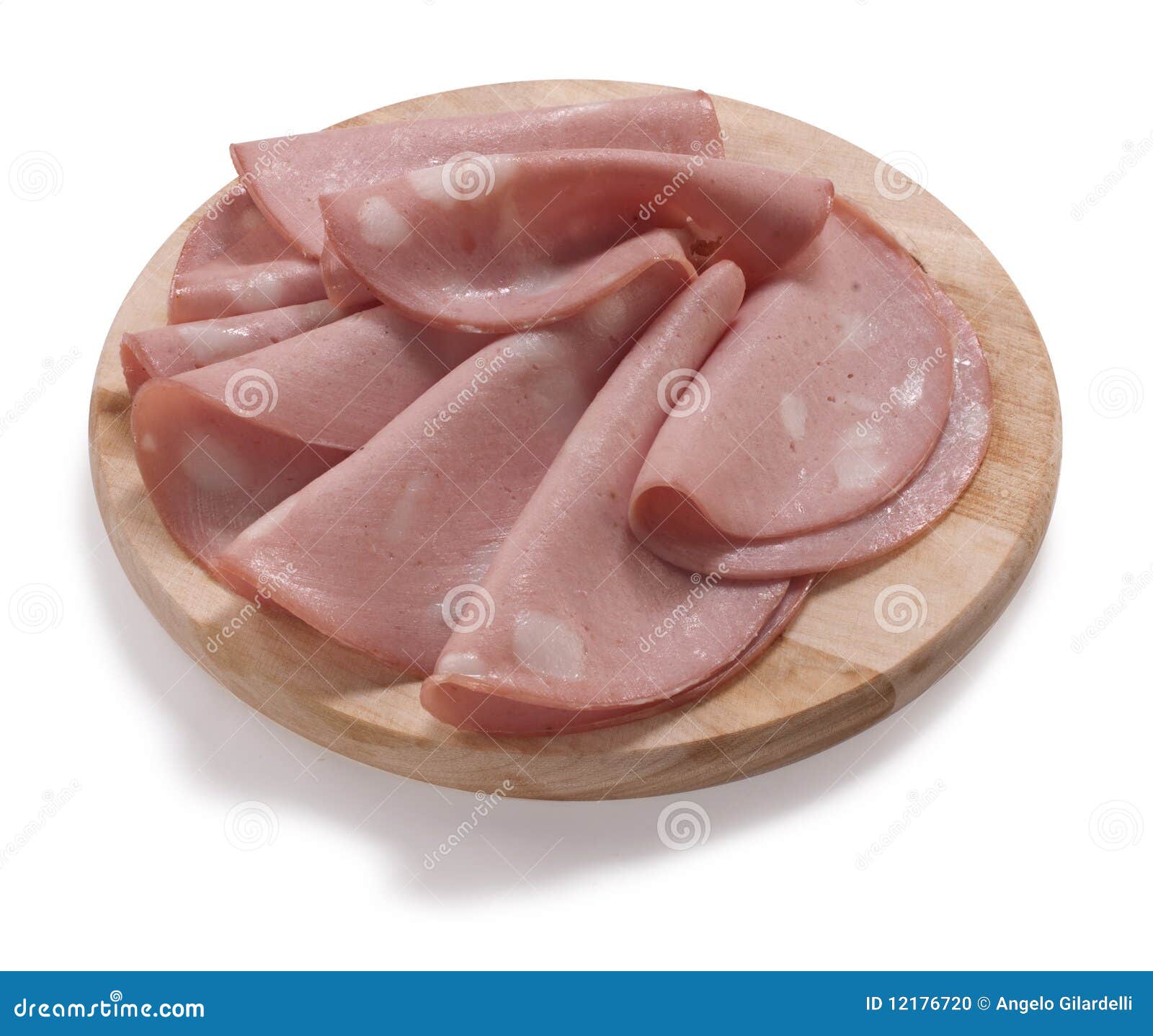 Bologna de mortadelle photo stock. Image du salami, nourriture - 12176720