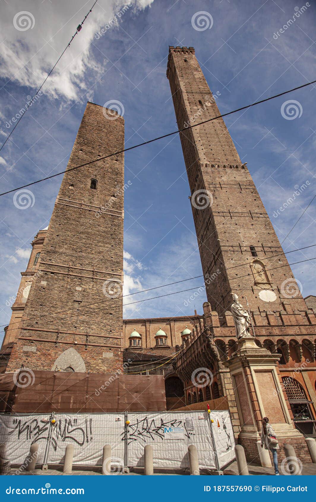 Asinelli Tower in Bologna, Italy 5 Editorial Image - Image of high ...