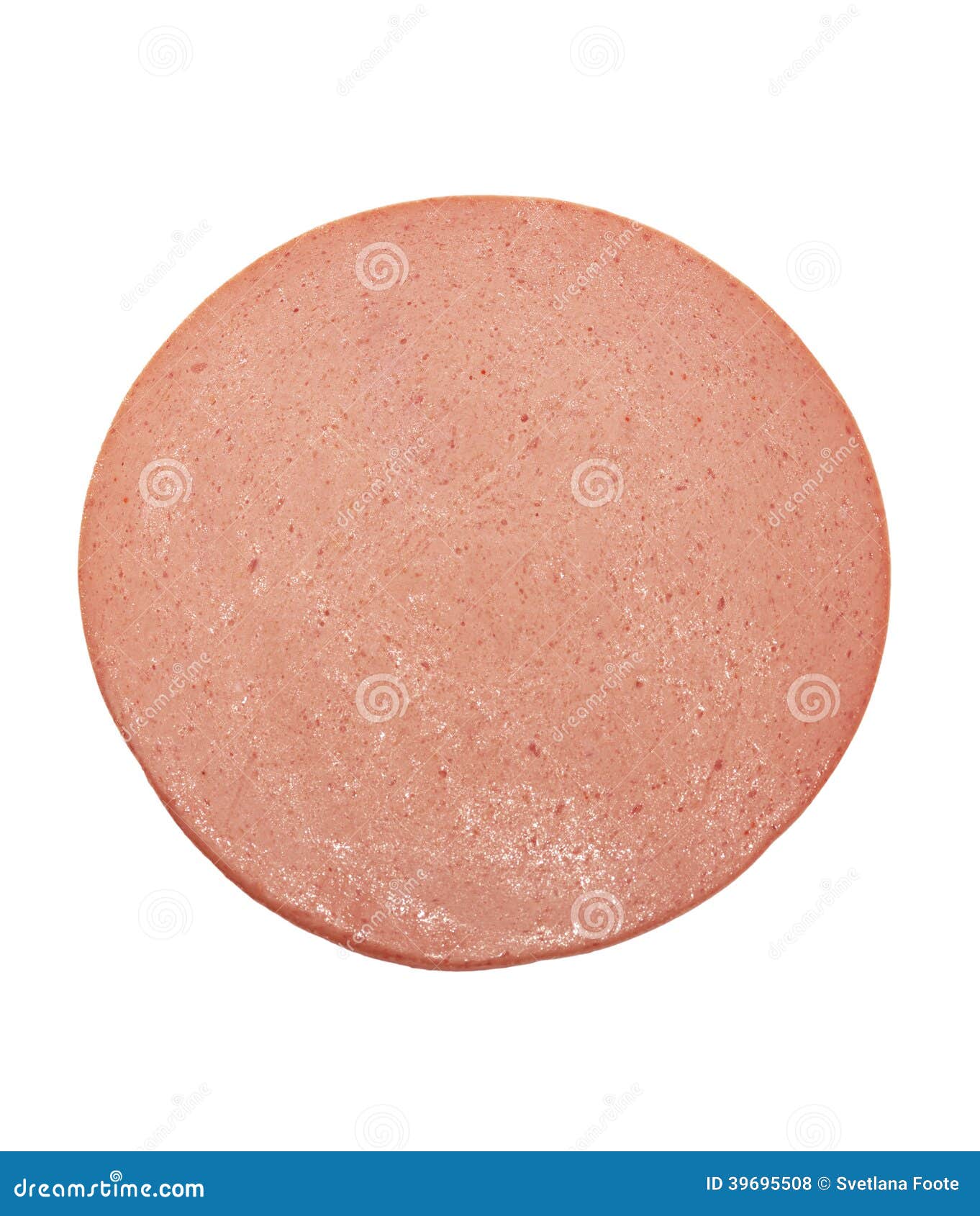 Bologna Slice stock photo. Image of beef, baloney, food - 39695508