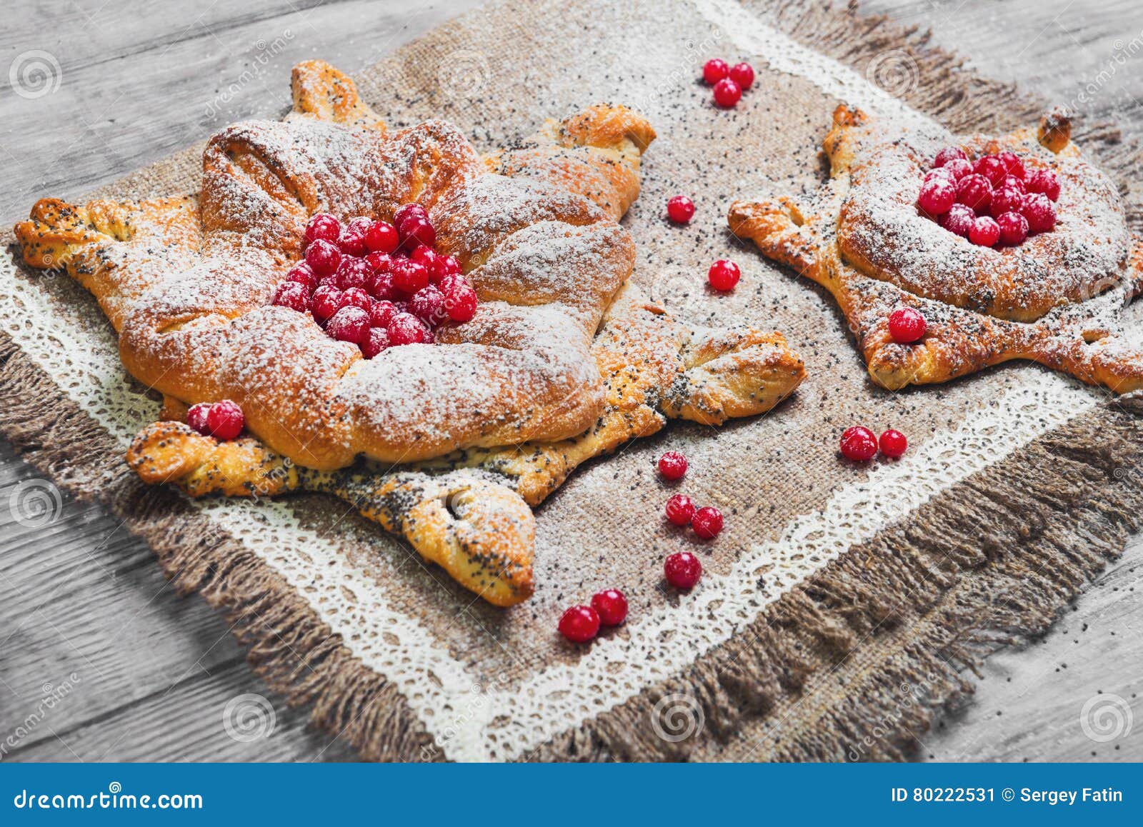 Bolos Doces Da Pastelaria Dinamarqueses Imagem de Stock - Imagem de ...