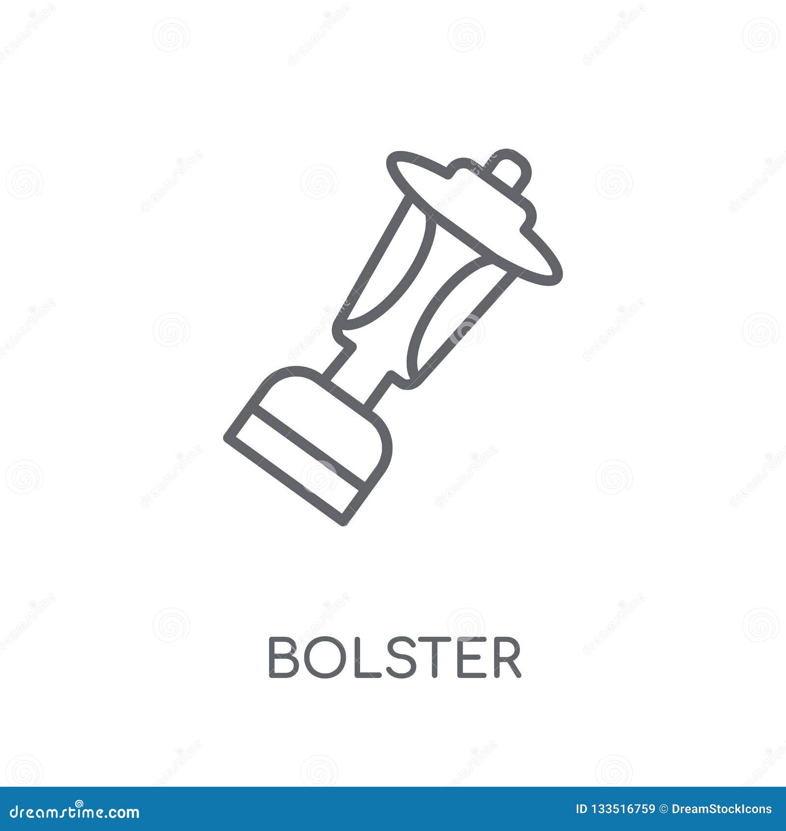 Bolster Linear Icon. Modern Outline Bolster Logo Concept On Whit ...