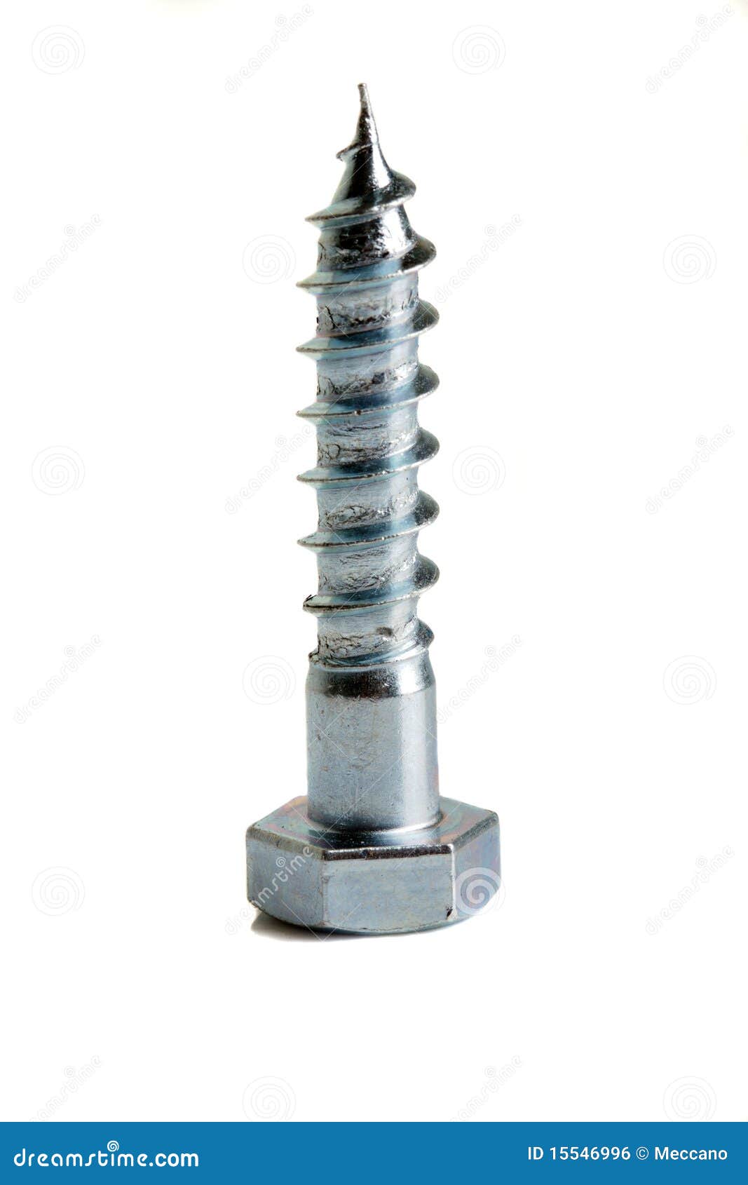 Bolt stock photo. Image of closeup, isolated, bolt, silver - 15546996