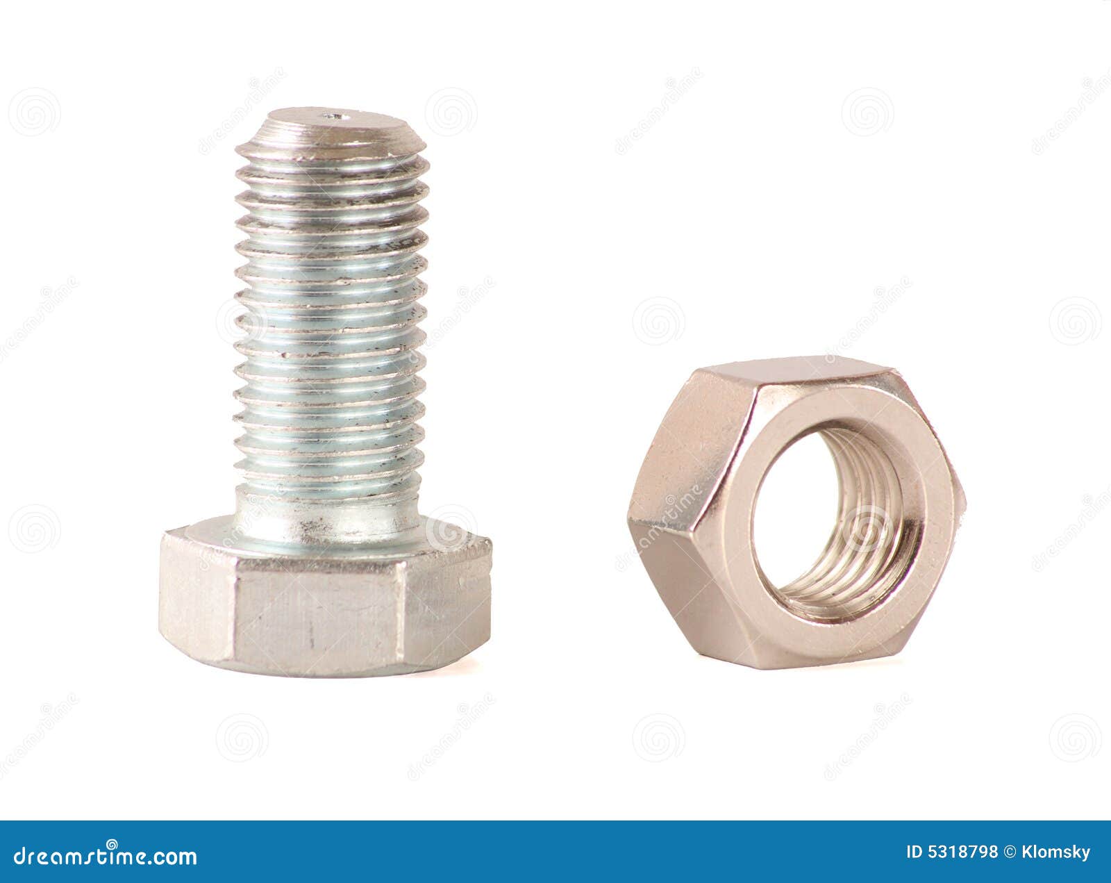 Bolt stock photo. Image of steel, bolt, manufacturing - 5318798