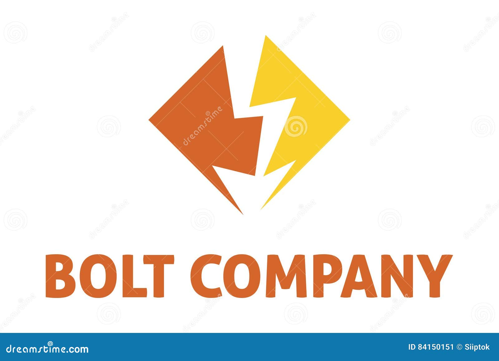 Bolt company logo stock vector. Illustration of elec - 84150151
