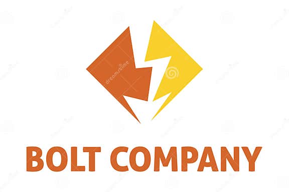 Bolt company logo stock vector. Illustration of elec - 84150151