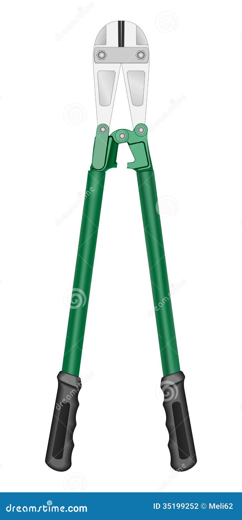 Bolt cutting stock vector. Illustration of industry, isolated - 35199252