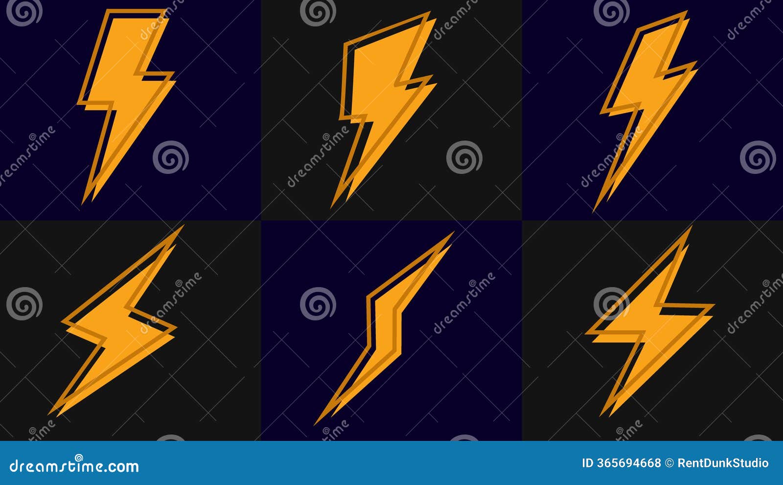 Flash Thunder Internet Logo Design Vector Power Connection Symbol Sign ...