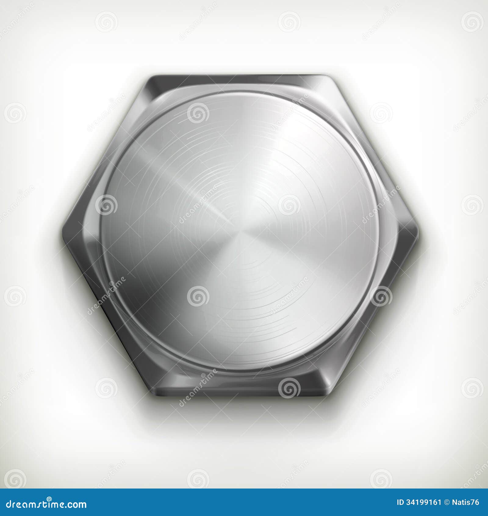 Screw Bolt Dag Icon In Circle Round Black Color Vector Illustration ...