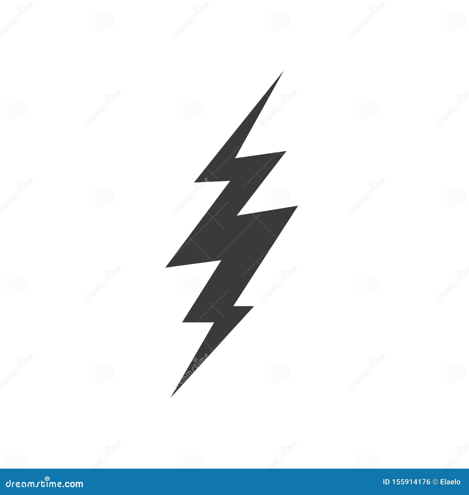 Bolt Icon Vector Illustration Design Stock Vector - Illustration of ...
