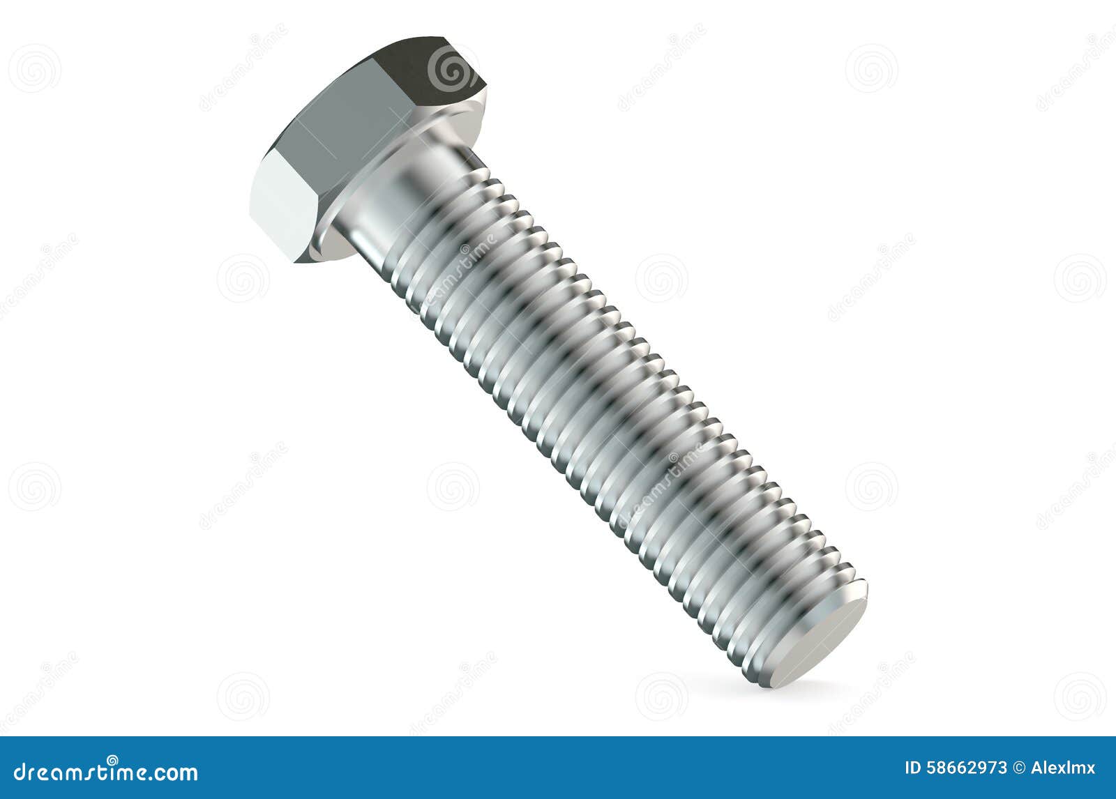 Bolt stock illustration. Illustration of engineering - 58662973