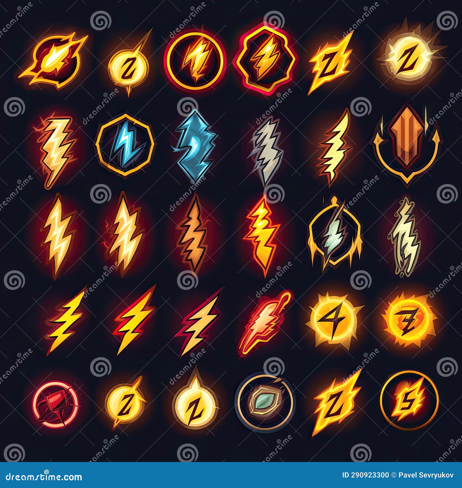 Bolt Lightning Electric Ai Generated Stock Photo - Image of charge ...