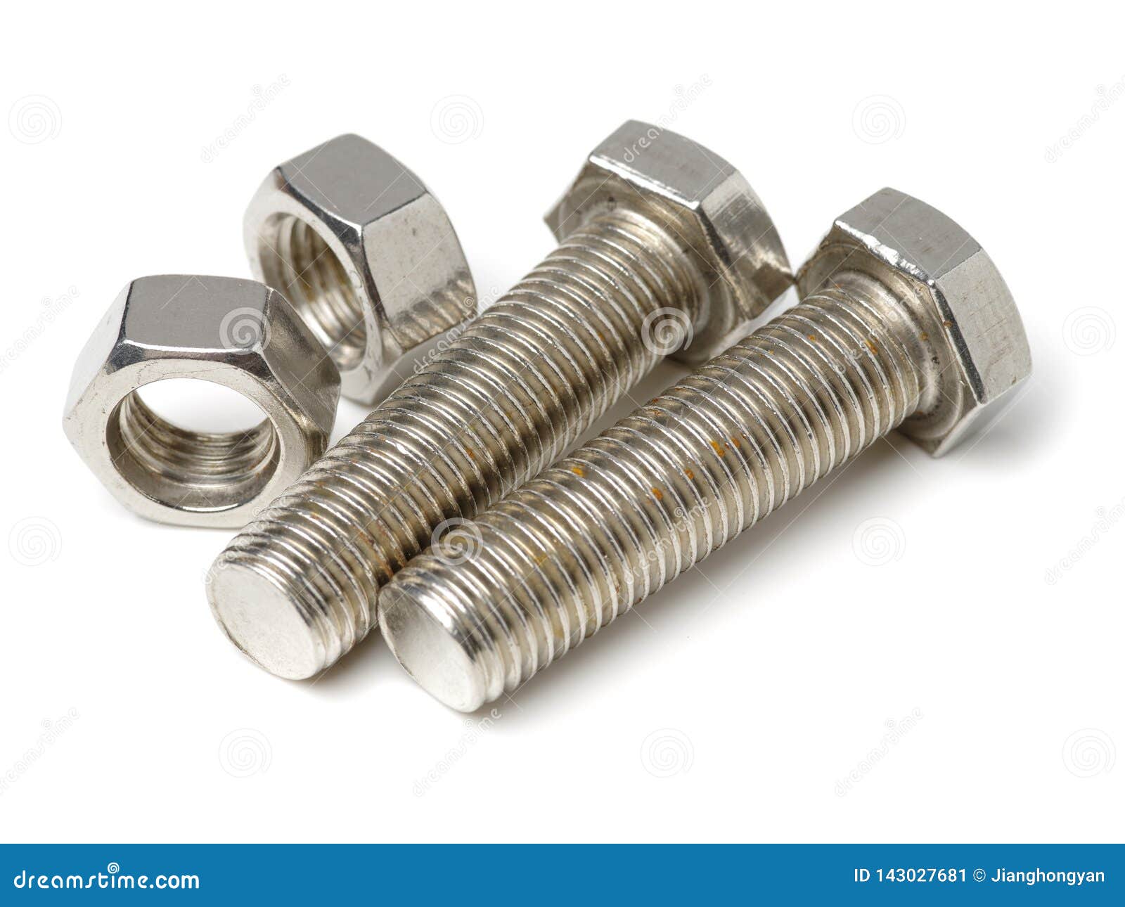 Bolt and nut stock image. Image of close, construction - 143027681