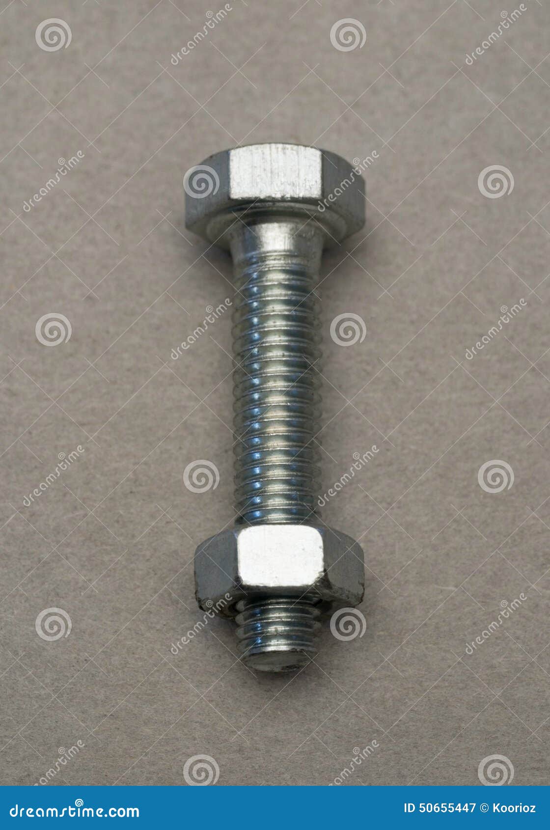 Bolt and nut stock image. Image of together, studio, close - 50655447
