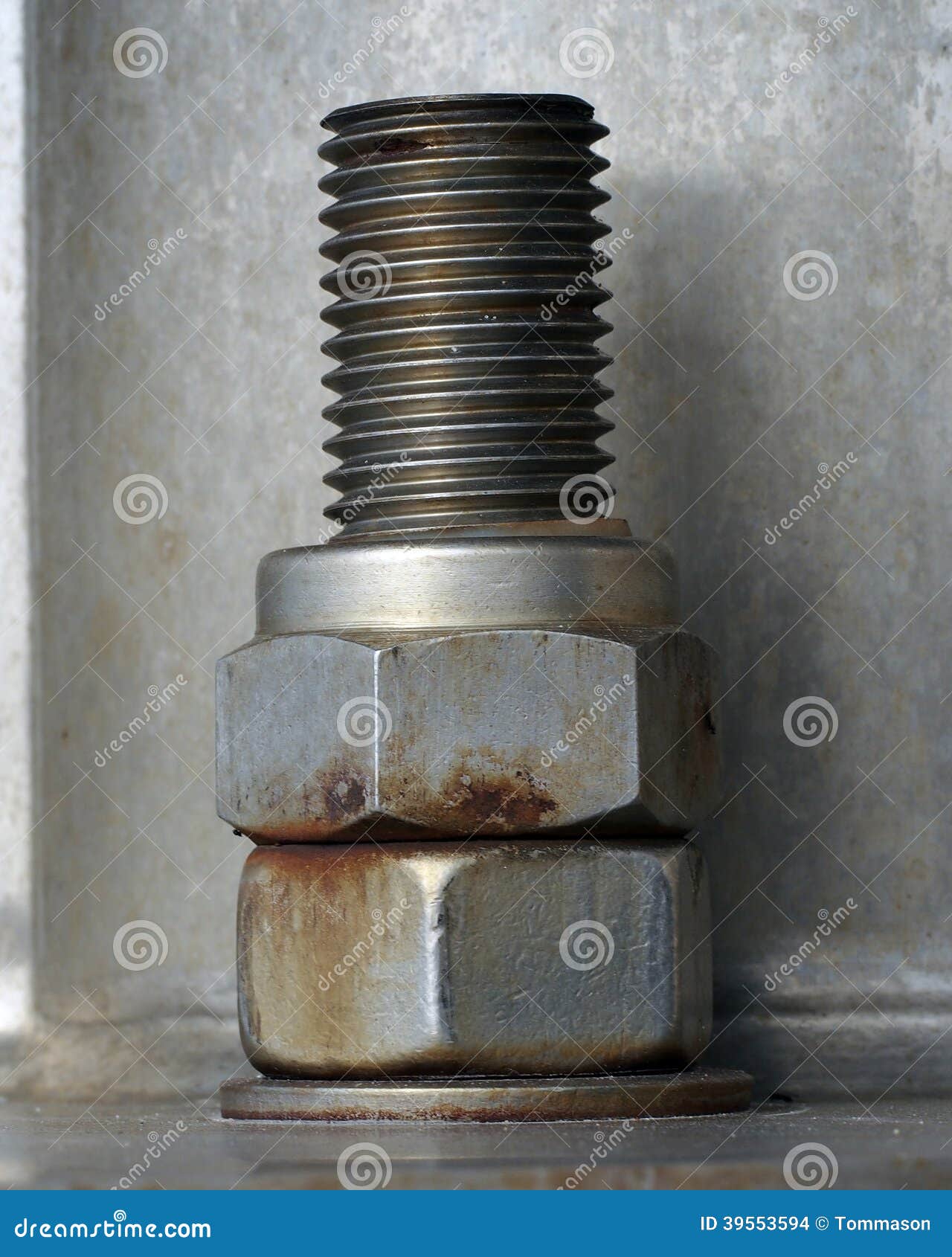 Bolt stock photo. Image of metal, large, steel, bolt - 39553594