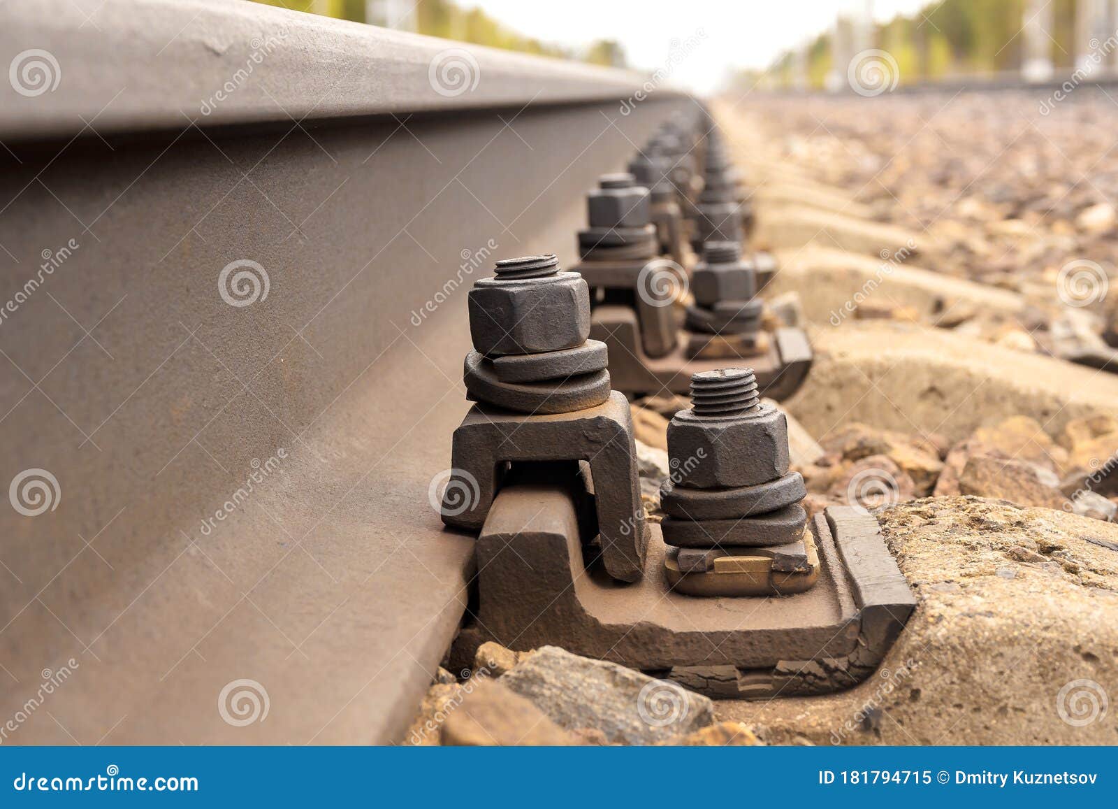 Bolt Rail Link Close-up during Repairs Stock Image - Image of bicycle ...