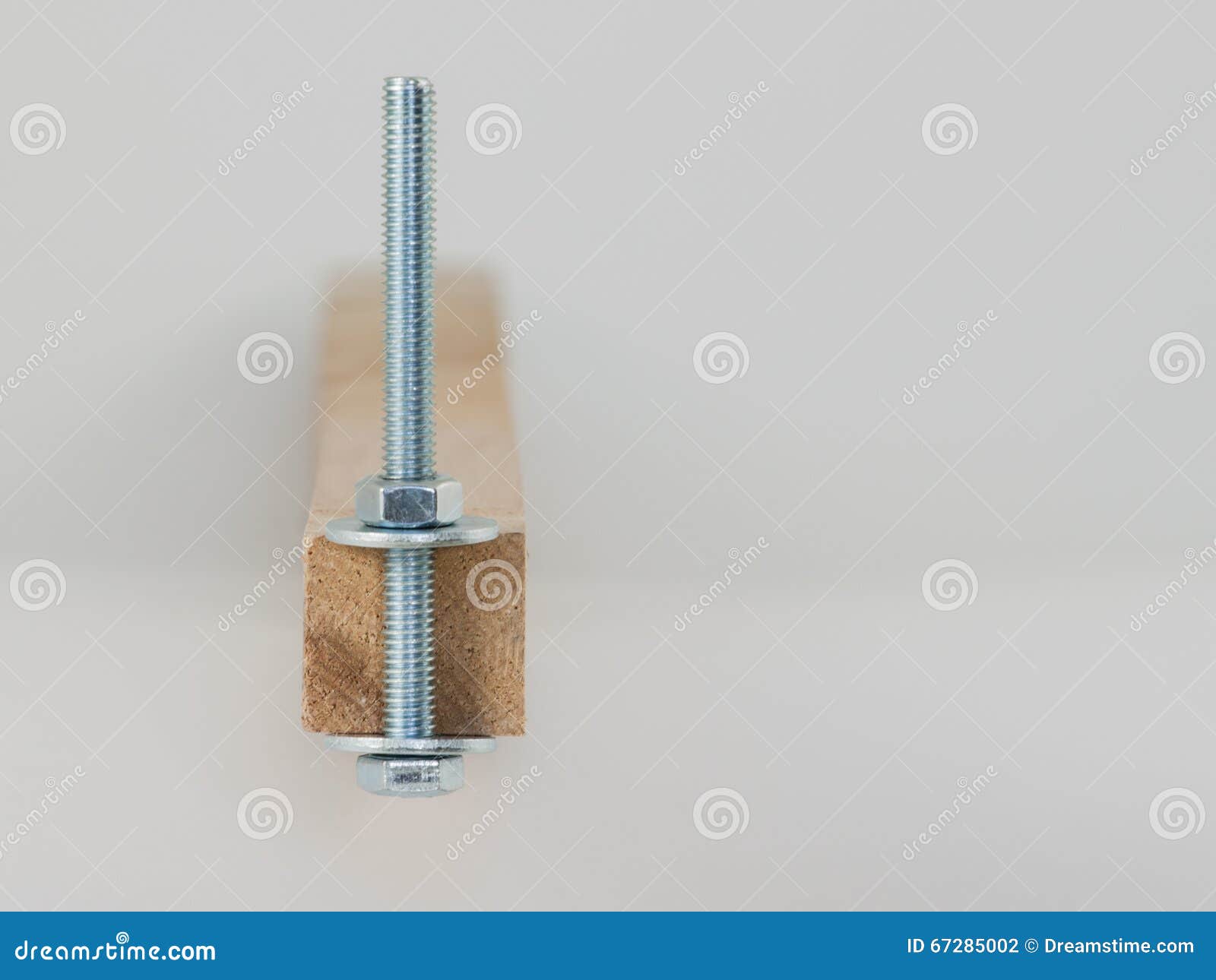 Bolt on a stick stock photo. Image of bolt, repairs, fasteners - 67285002