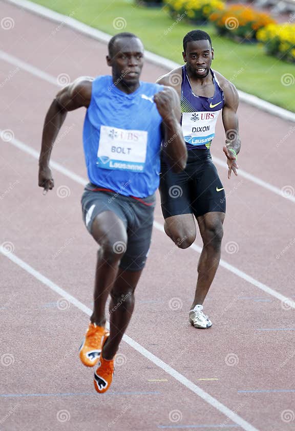 Bolt Usain editorial image. Image of muscular, diamond - 15126645