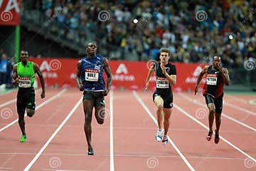 Bolt Usain (JAM) editorial image. Image of athletic, competition - 20292460