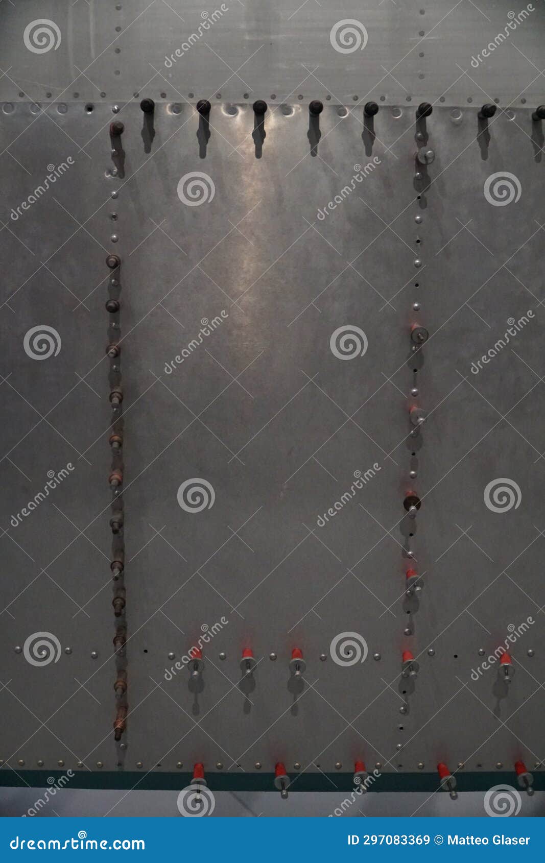 Bolted Metal Plate Texture stock image. Image of chain - 297083369