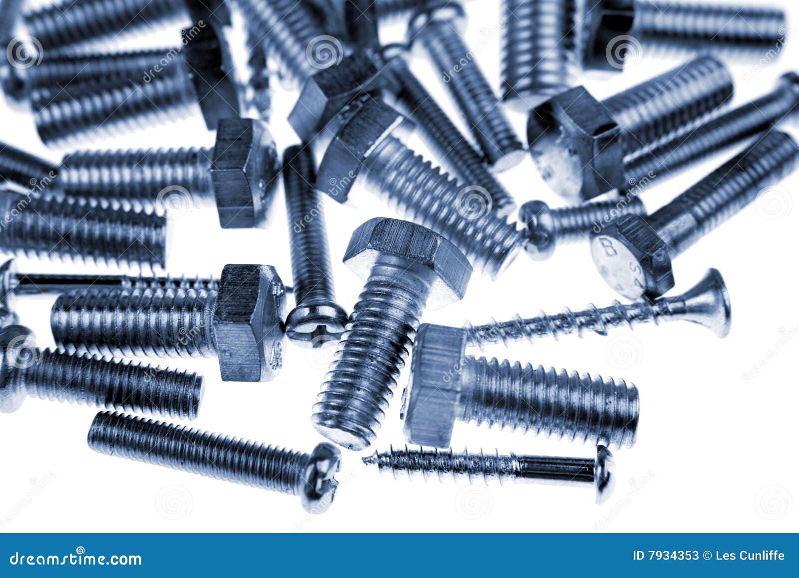 Bolts stock image. Image of industry, assorted, build - 7934353