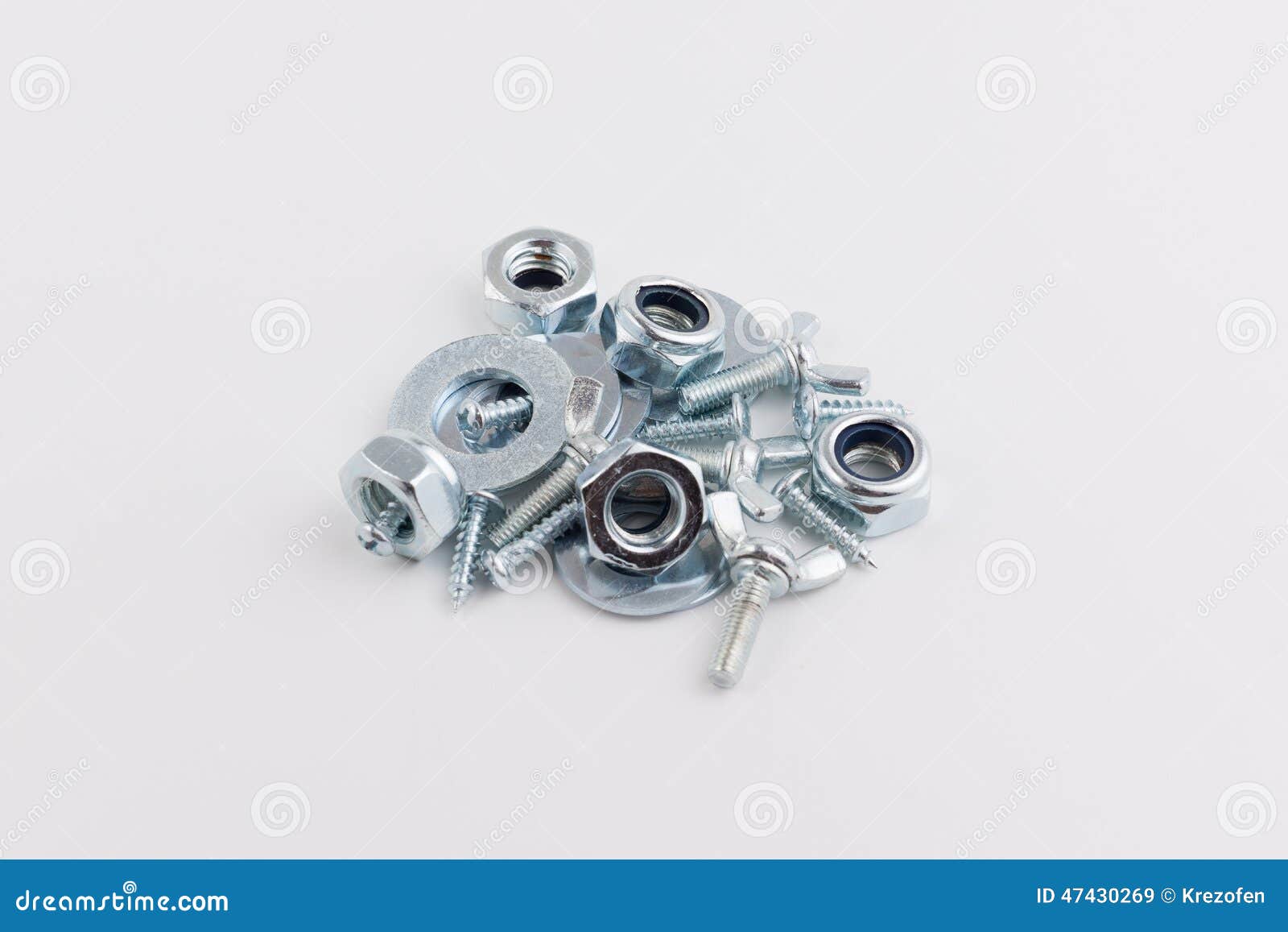 Bolts and nuts stock image. Image of tool, indoors, bolts - 47430269