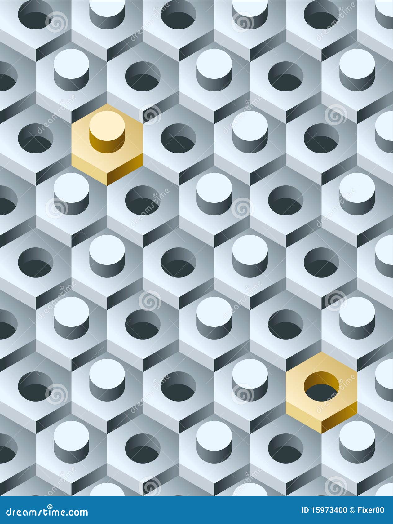 Bolts and screws pattern stock vector. Illustration of crowd - 15973400