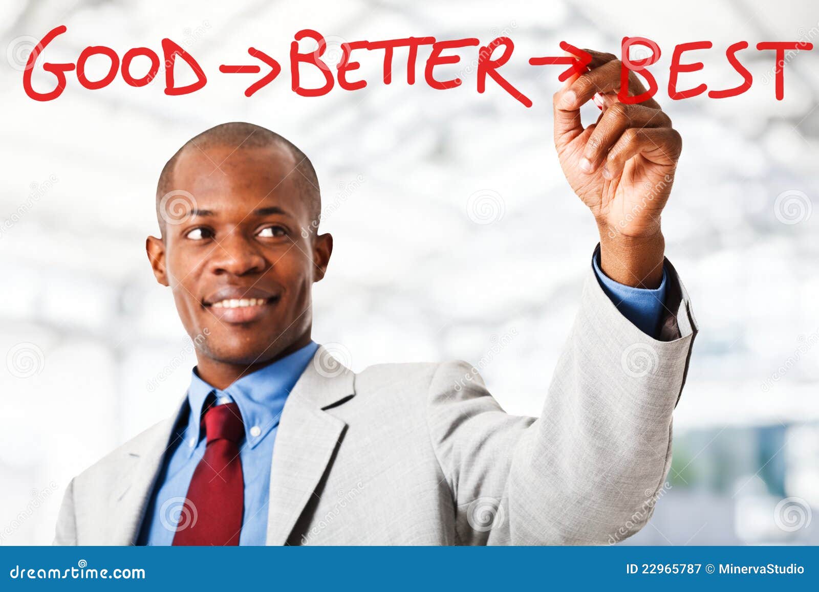 Bom, melhor, melhor imagem de stock. Imagem de preto - 22965787