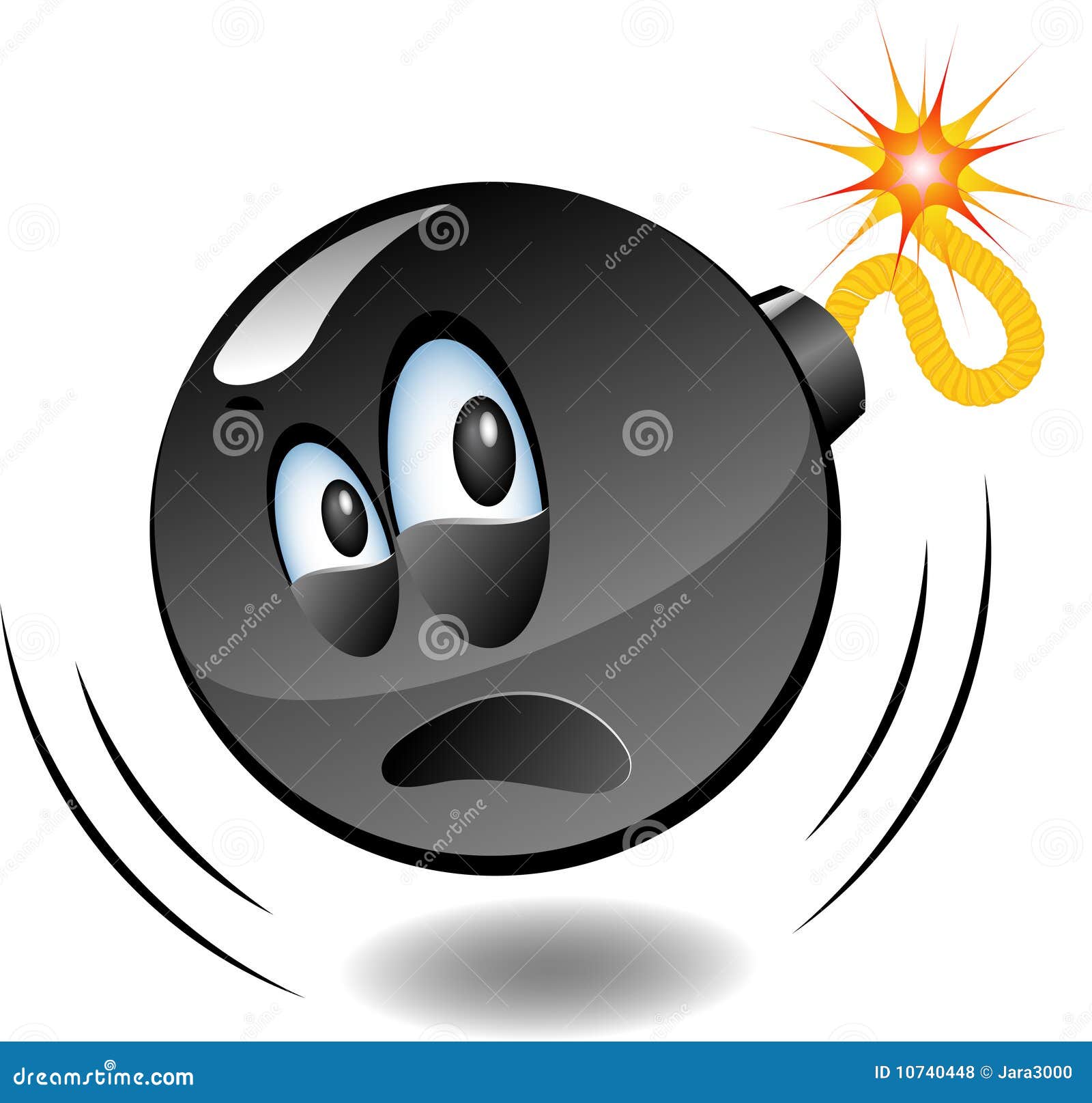 Bom - Reeks Beeldverhaalbommen Vector Illustratie - Illustration of ...