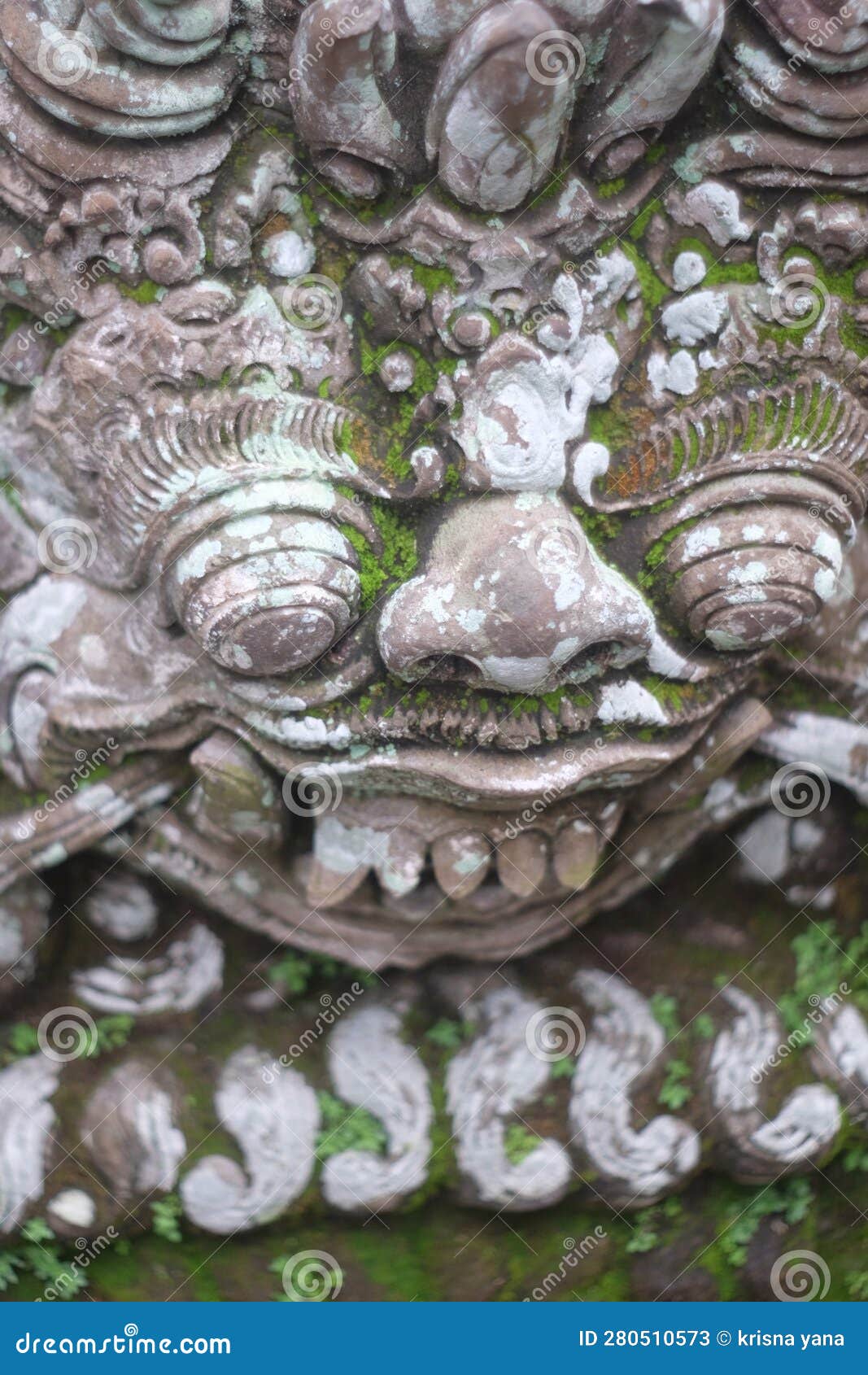 Boma is an Ancient Balinese Demon Character Sculpture Stock Image ...