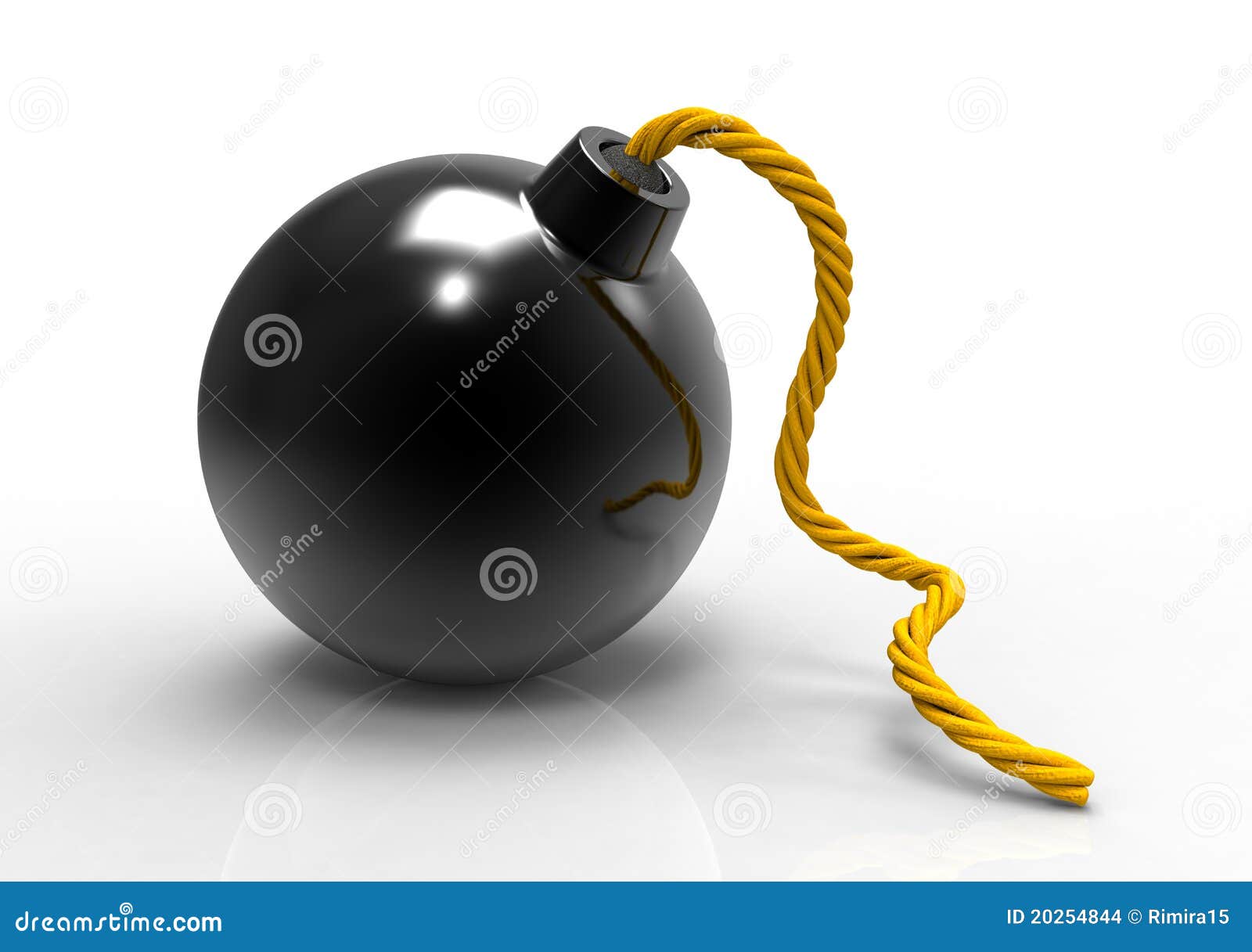 Red Cannonball Bomb Stock Photo | CartoonDealer.com #63880410