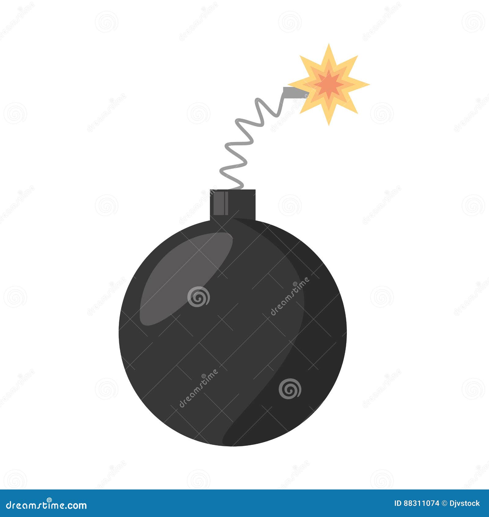 Bomb april fools day stock illustration. Illustration of bomb - 88311074