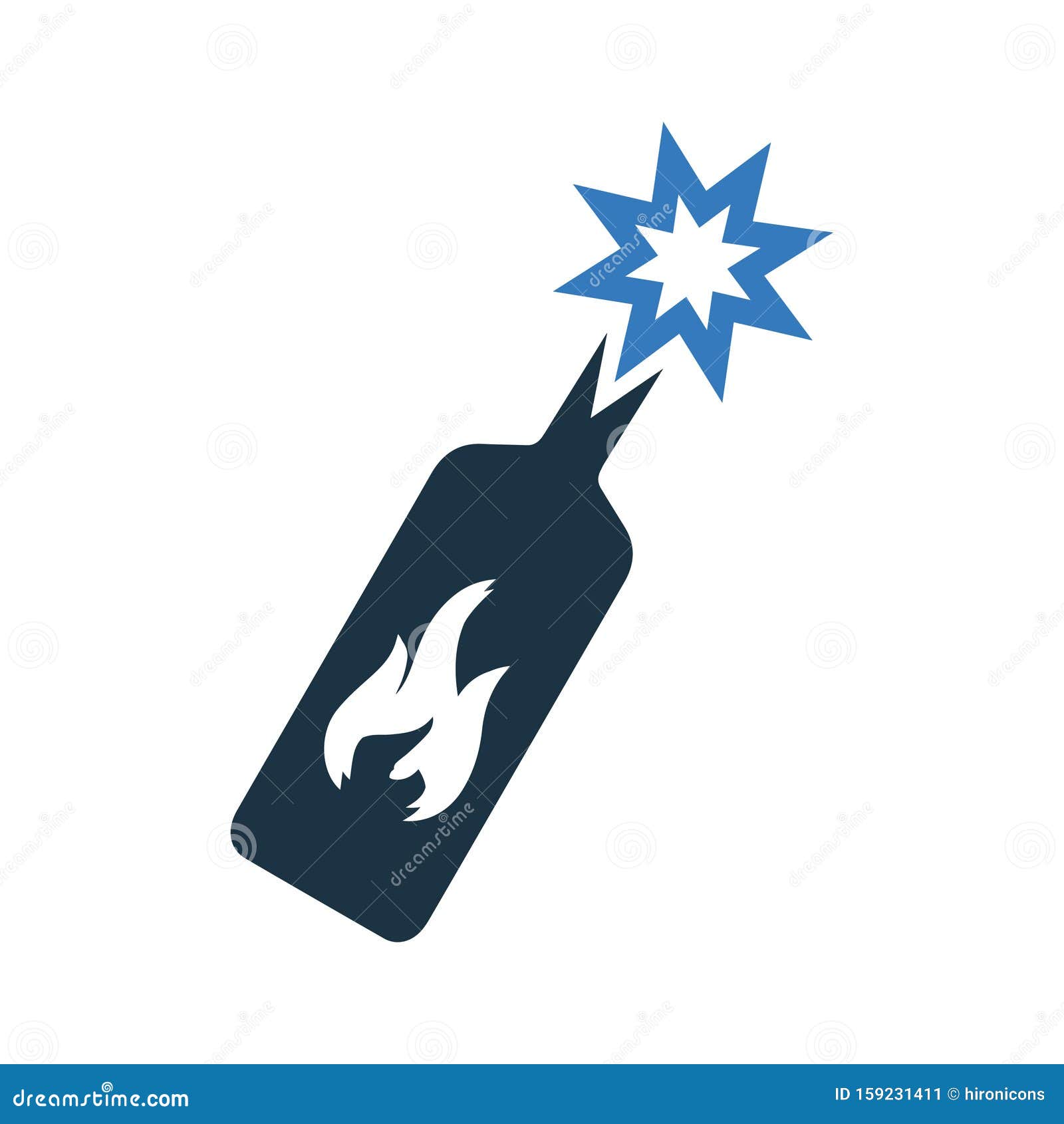 Bomb, Attack, Exploding, Dynamite, TNT Icon Stock Vector - Illustration ...