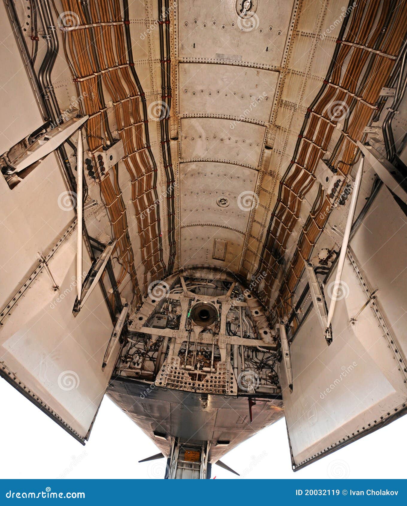 Bomb bay stock image. Image of underneath, inside, fuselage - 20032119