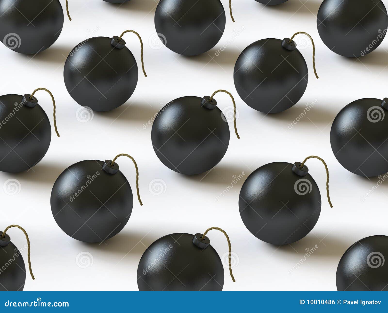 Bomb Collection - Push Here Stock Illustration - Illustration of ...